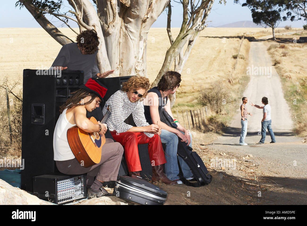 3 person band hi-res stock photography and images - Alamy