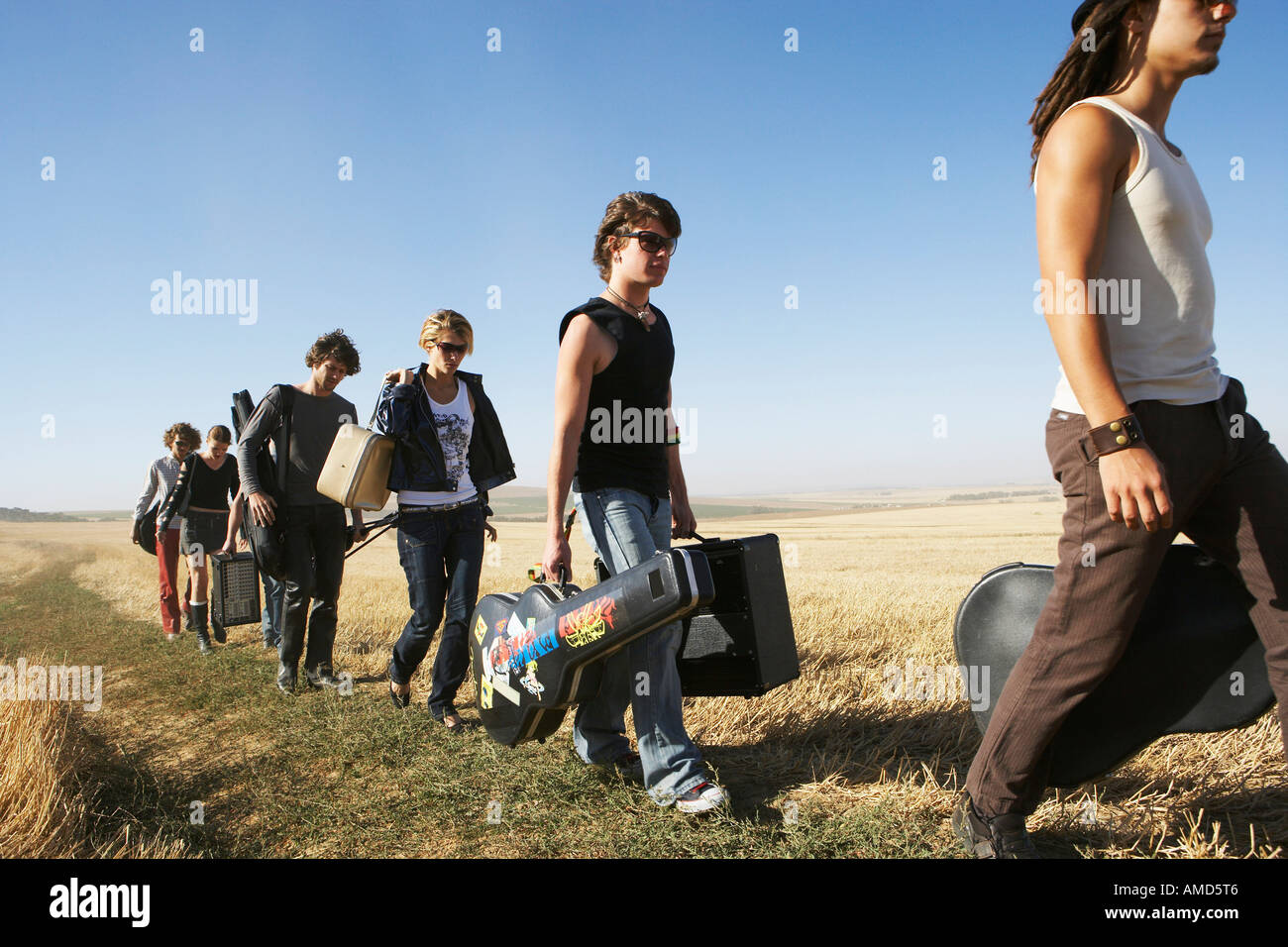 All Female Rock Band High Resolution Stock Photography and Images - Alamy