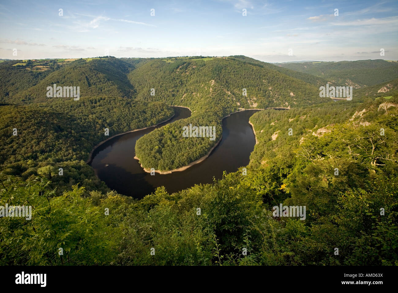 Meandre de la sioule hi-res stock photography and images - Alamy