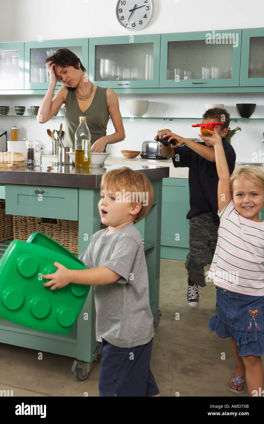 10 year old girl head in hands hi-res stock photography and images - Alamy