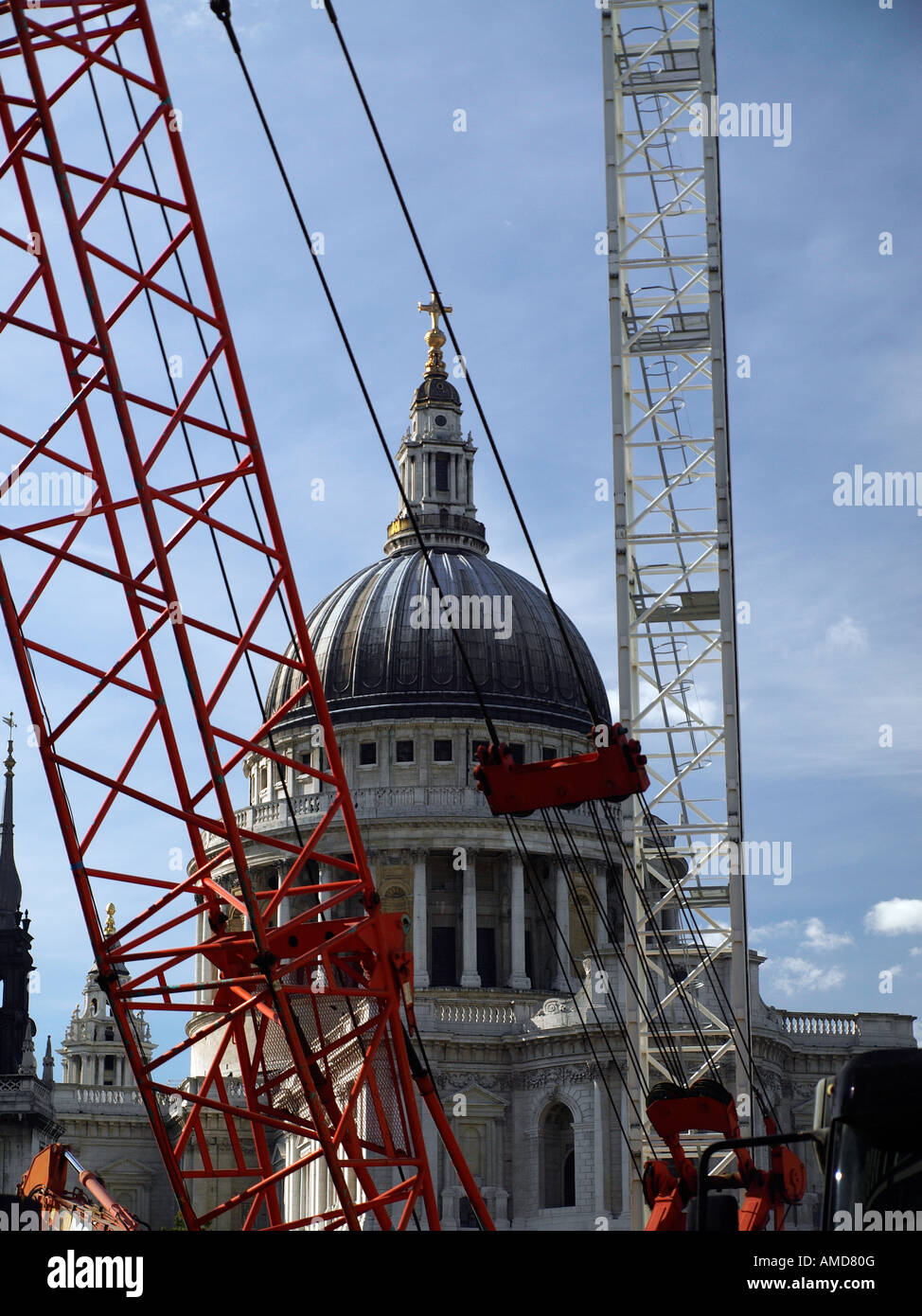 Urban development near St. Paul's Cathedral, London, UK Stock Photo - Alamy