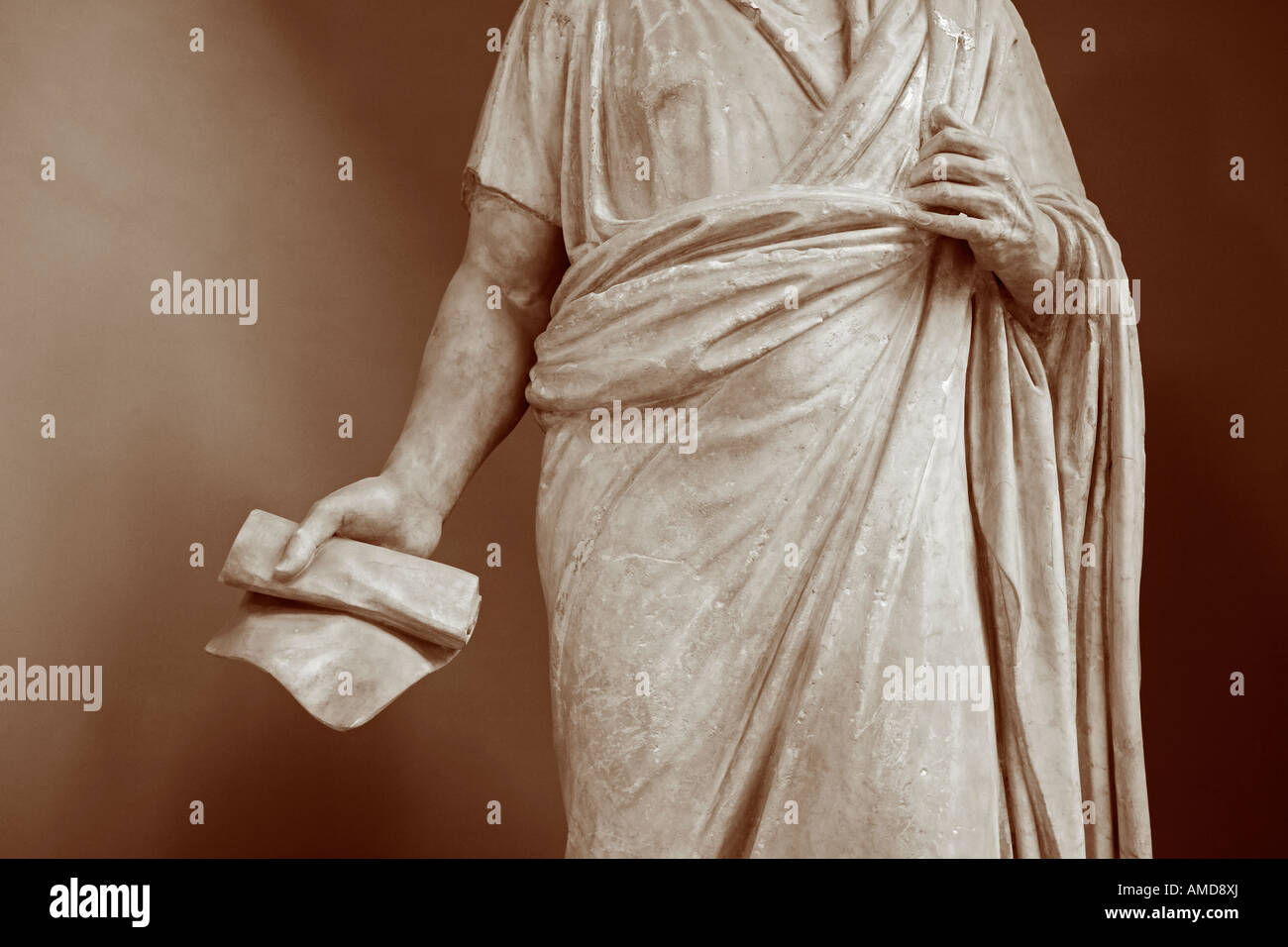 Detail of the Sophocles statue, Chiaramonti Museum, Vatican Museums ...