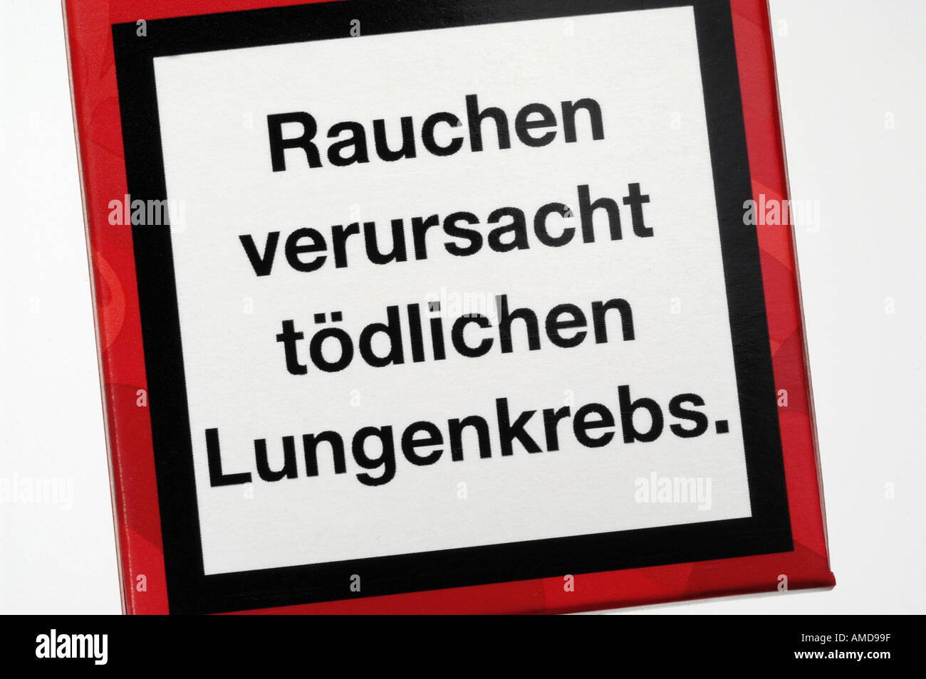 cigarettes, box, anti-smoker campaign Stock Photo - Alamy