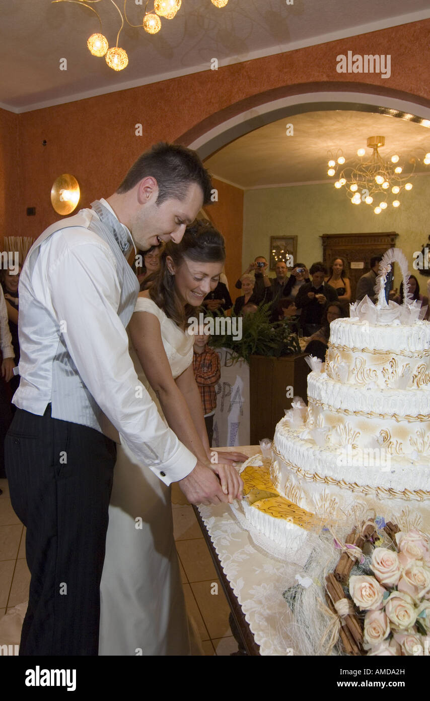 Italian style wedding Stock Photo - Alamy