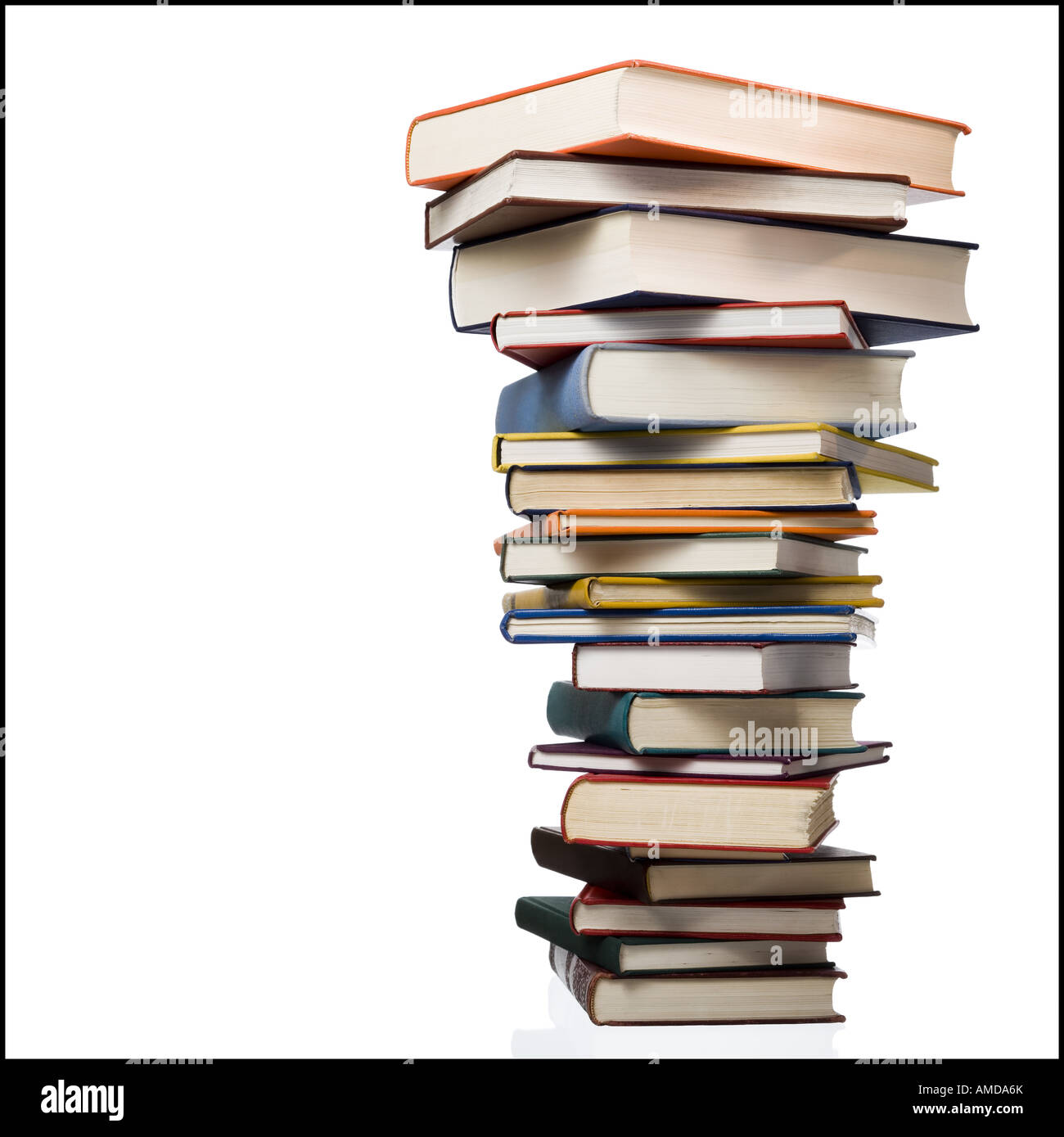 Tall pile books hi-res stock photography and images - Alamy