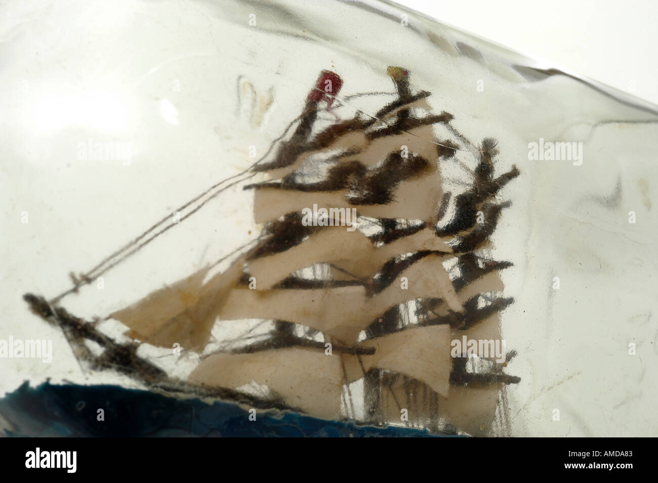 ship in a bottle Stock Photo - Alamy