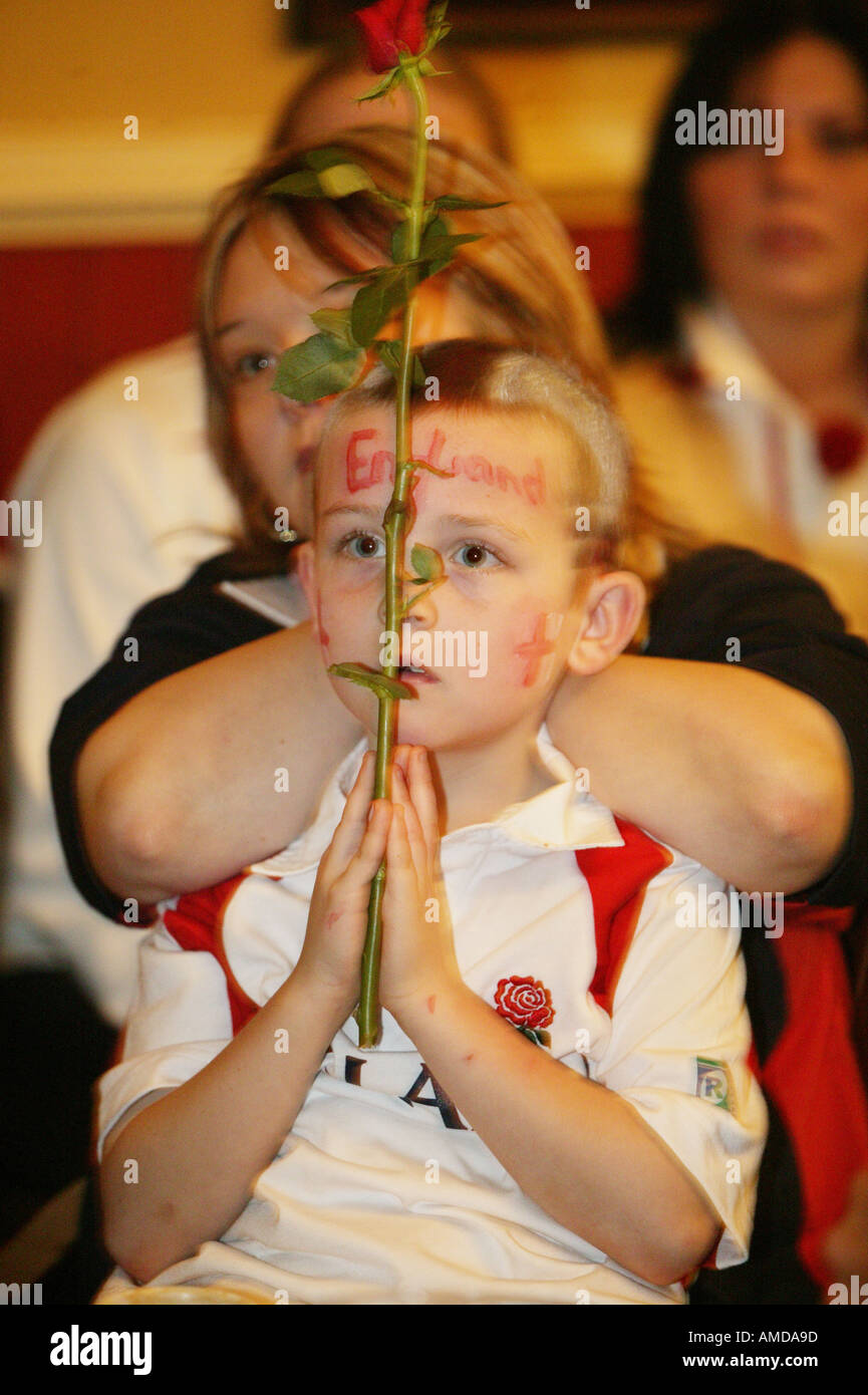Rugby rose fan hi-res stock photography and images - Alamy