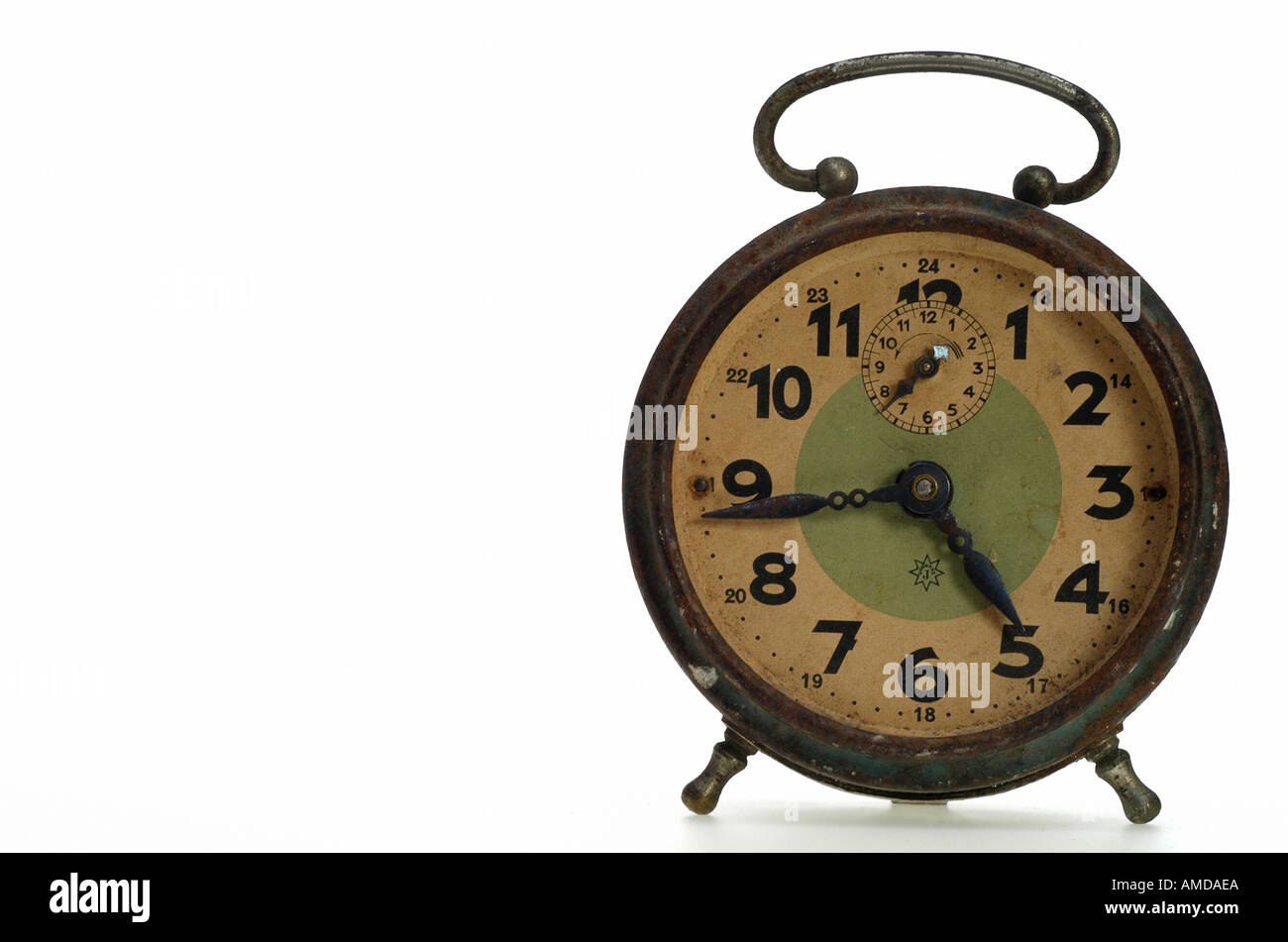 old alarm clock Stock Photo - Alamy