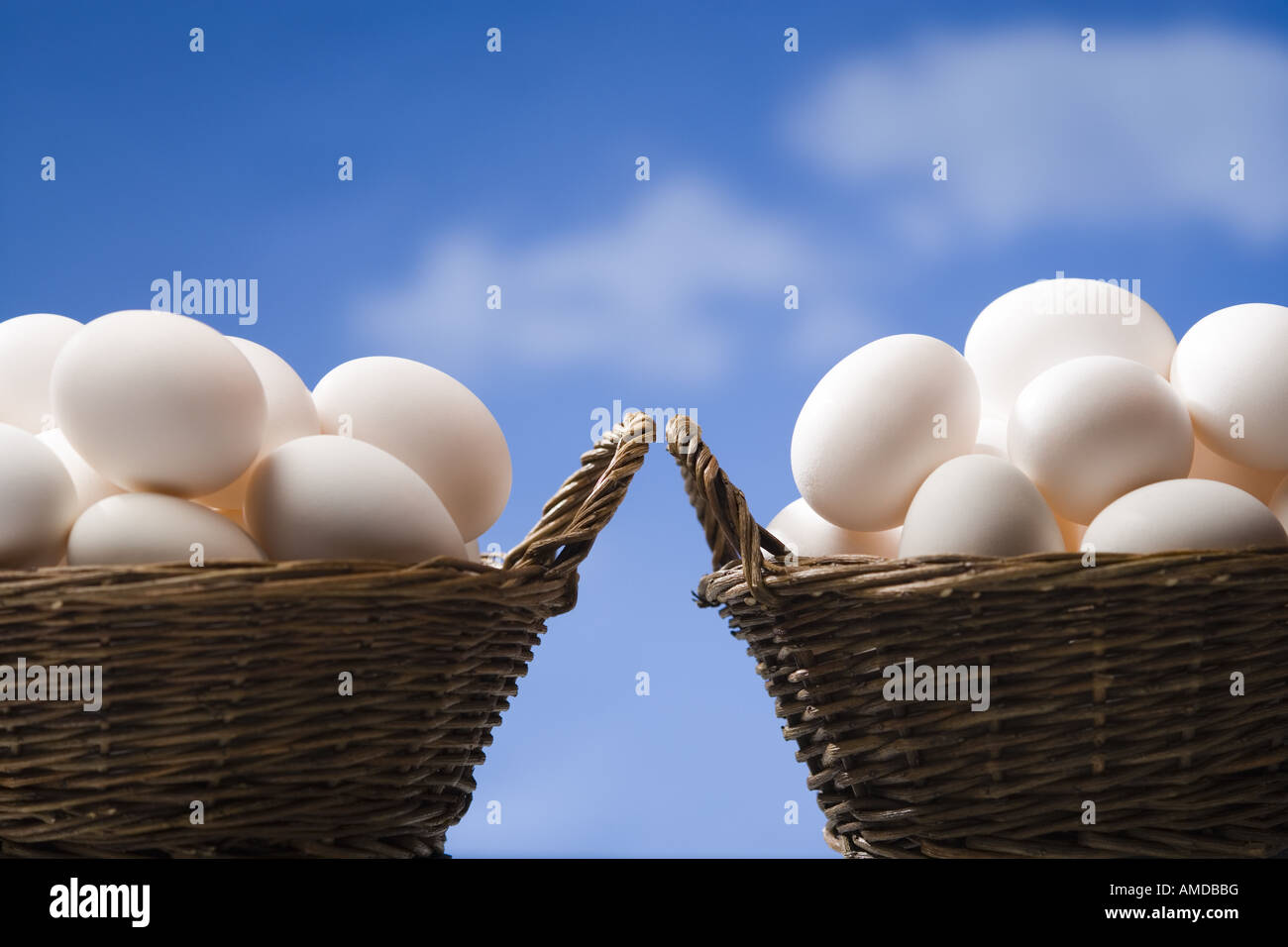 Two filled baskets hi-res stock photography and images - Alamy