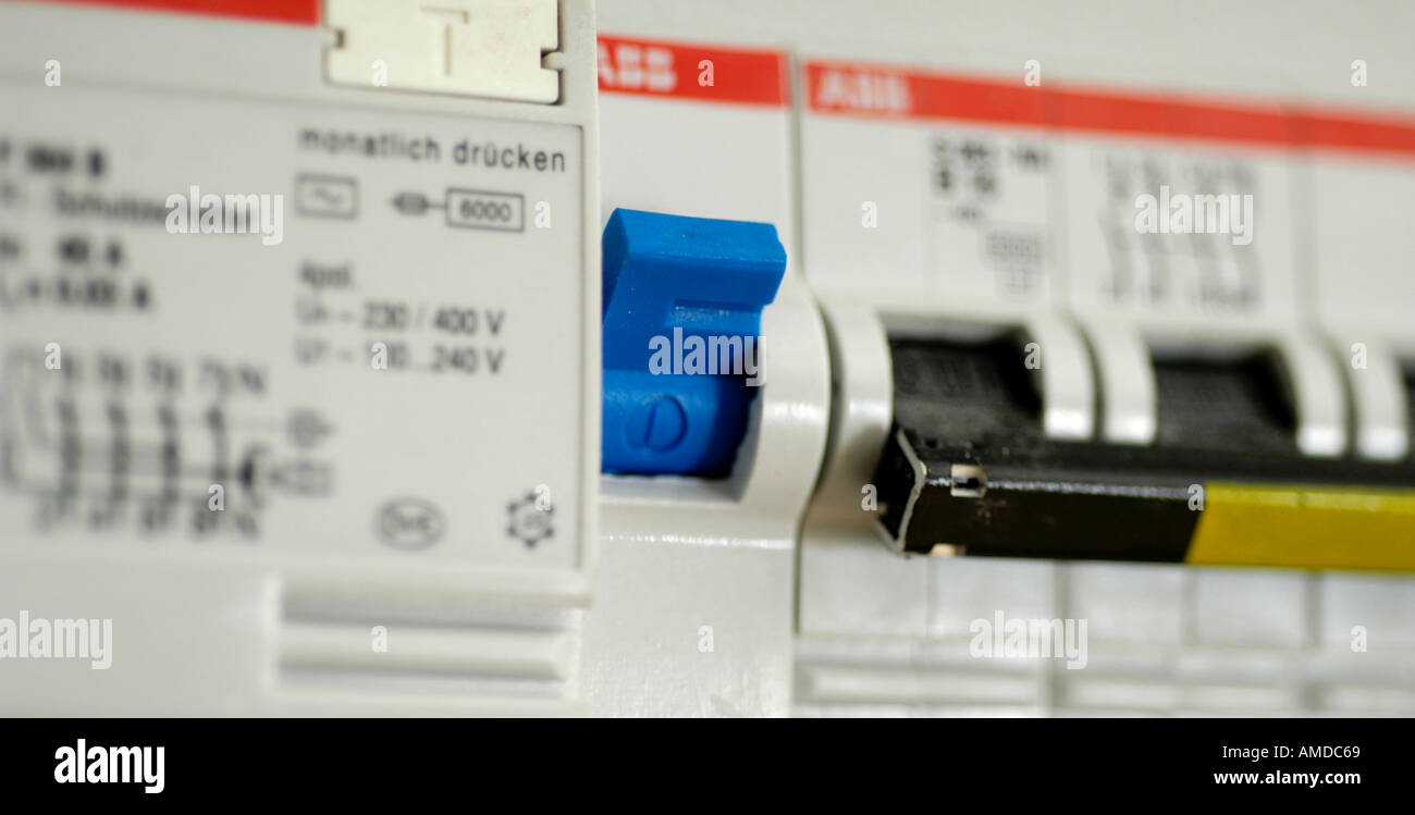 control box, fuses Stock Photo - Alamy