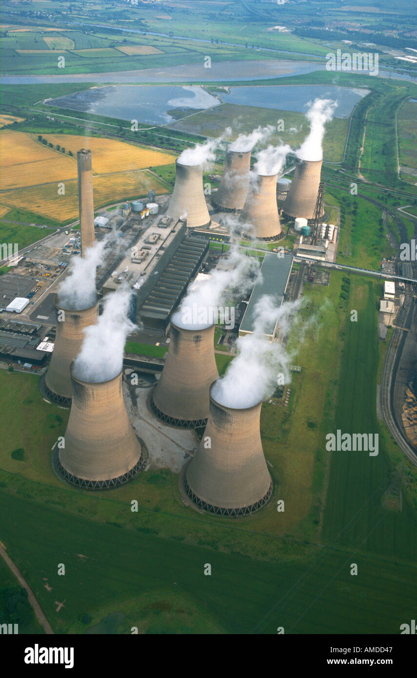 Power station aerial hi-res stock photography and images - Alamy