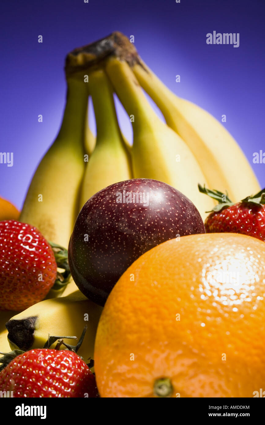 Pile of fruit and berries Stock Photo - Alamy