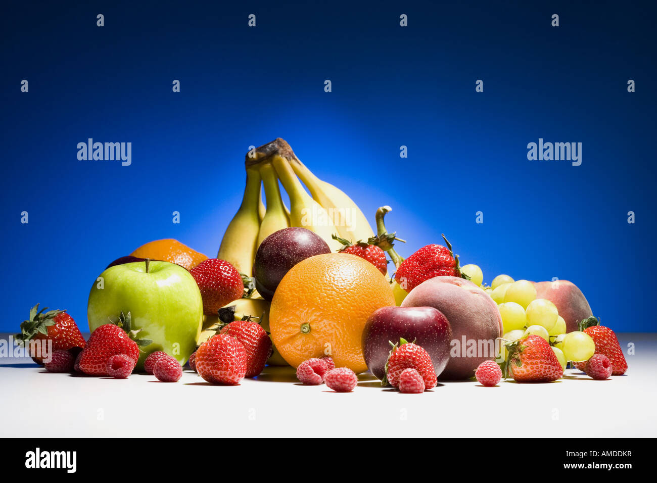 Pile of fruit and berries Stock Photo - Alamy