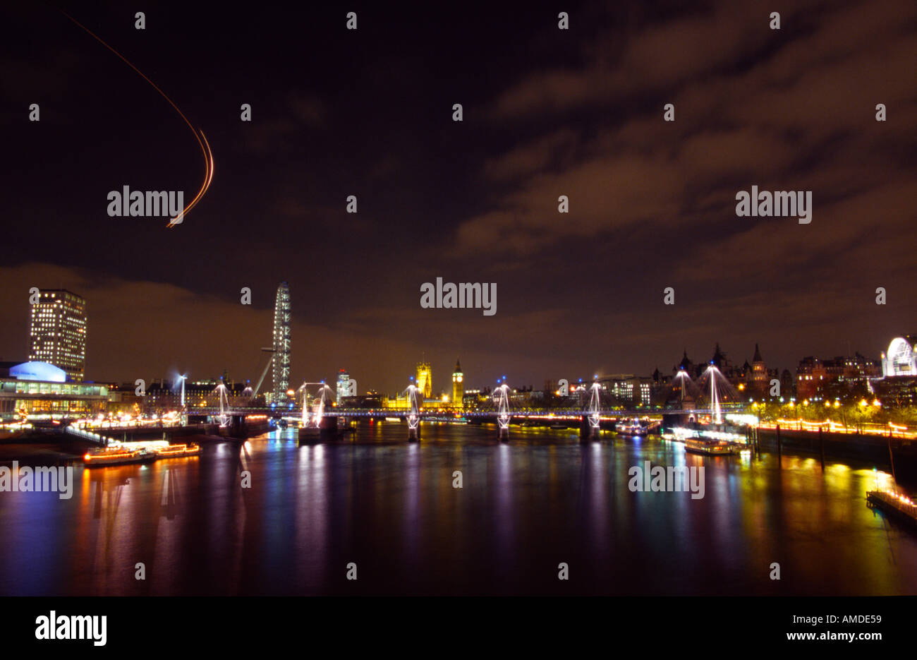 River Thames View from Westminster Bridge - London Stock Photo - Alamy