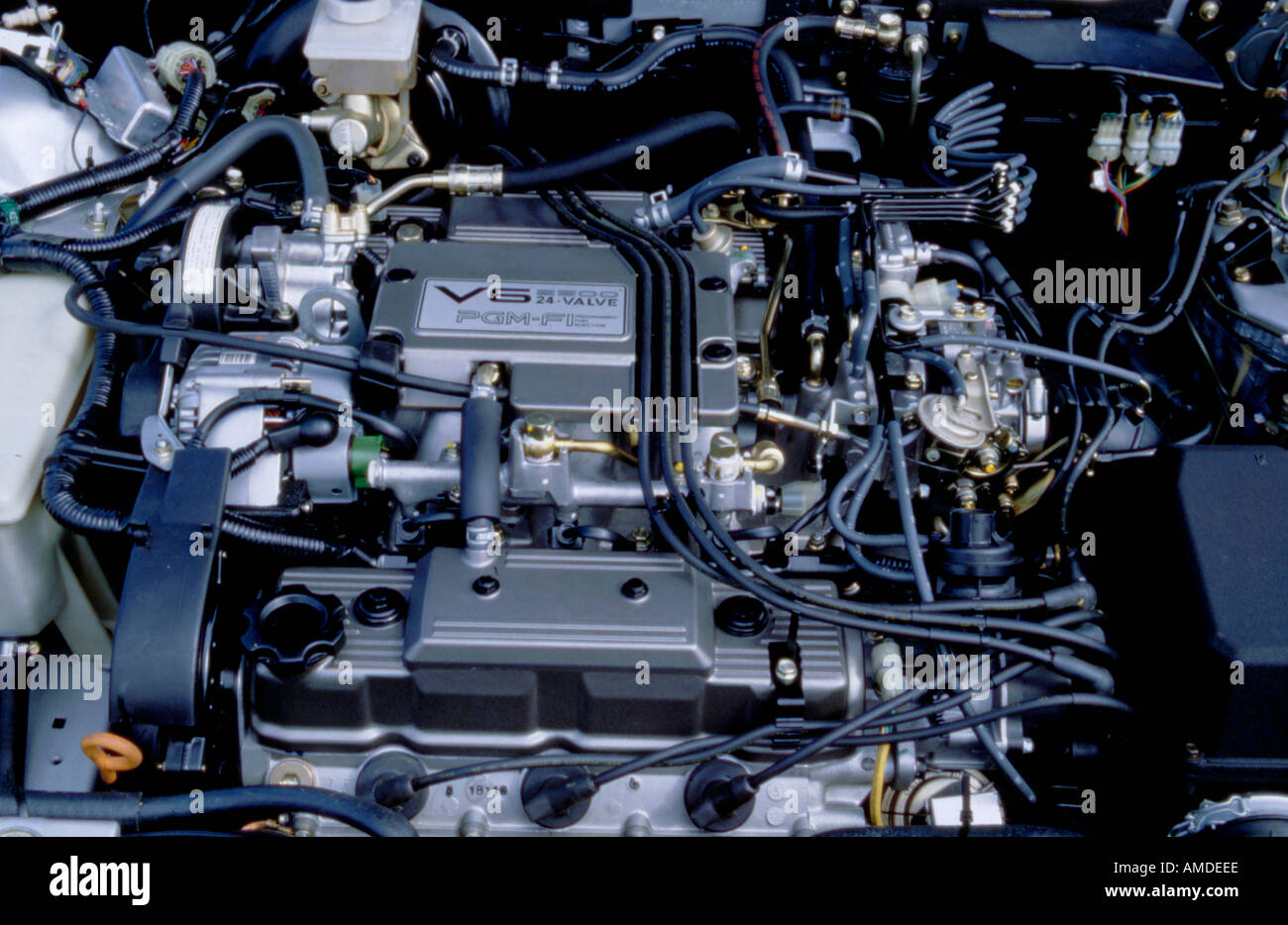 Rover 825, V6, two and a half litre, 24 valve, motor car engine Stock ...