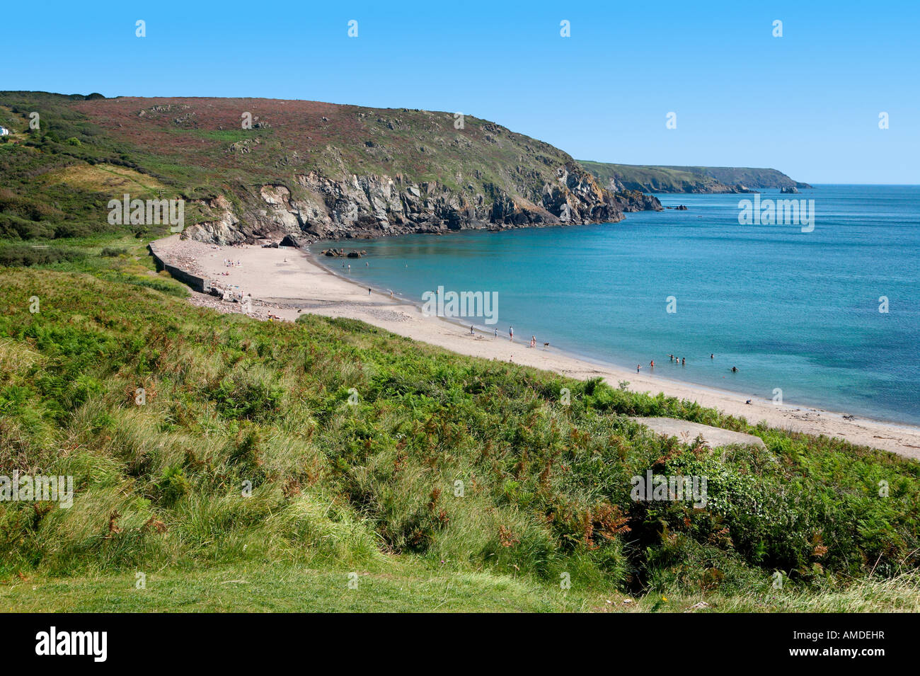 Kennack Sands, Cornwall UK Stock Photo - Alamy