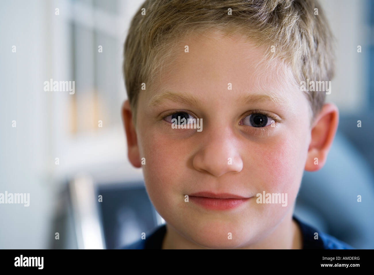 Boy smile dimple hi-res stock photography and images - Alamy