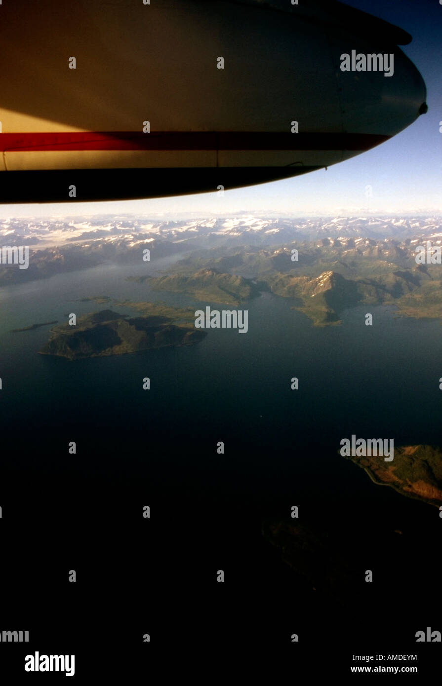 Alaska from air Stock Photo - Alamy