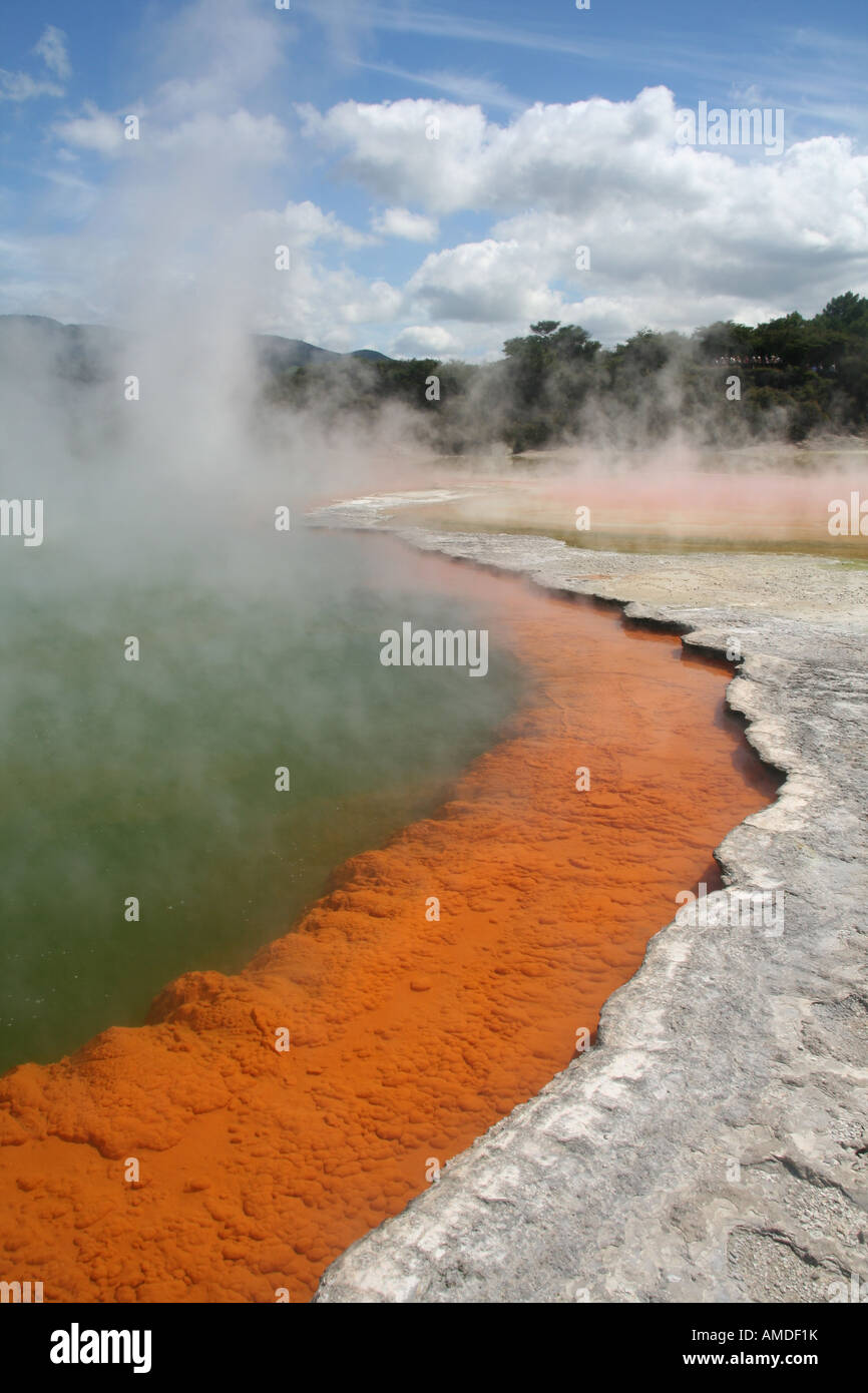 Colorful steaming thermal pools hi-res stock photography and images - Alamy