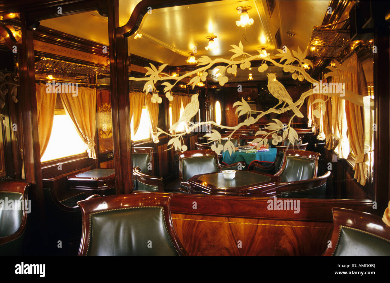 Games coach in Al Andalus Express Train Andalusia region SPAIN Stock ...