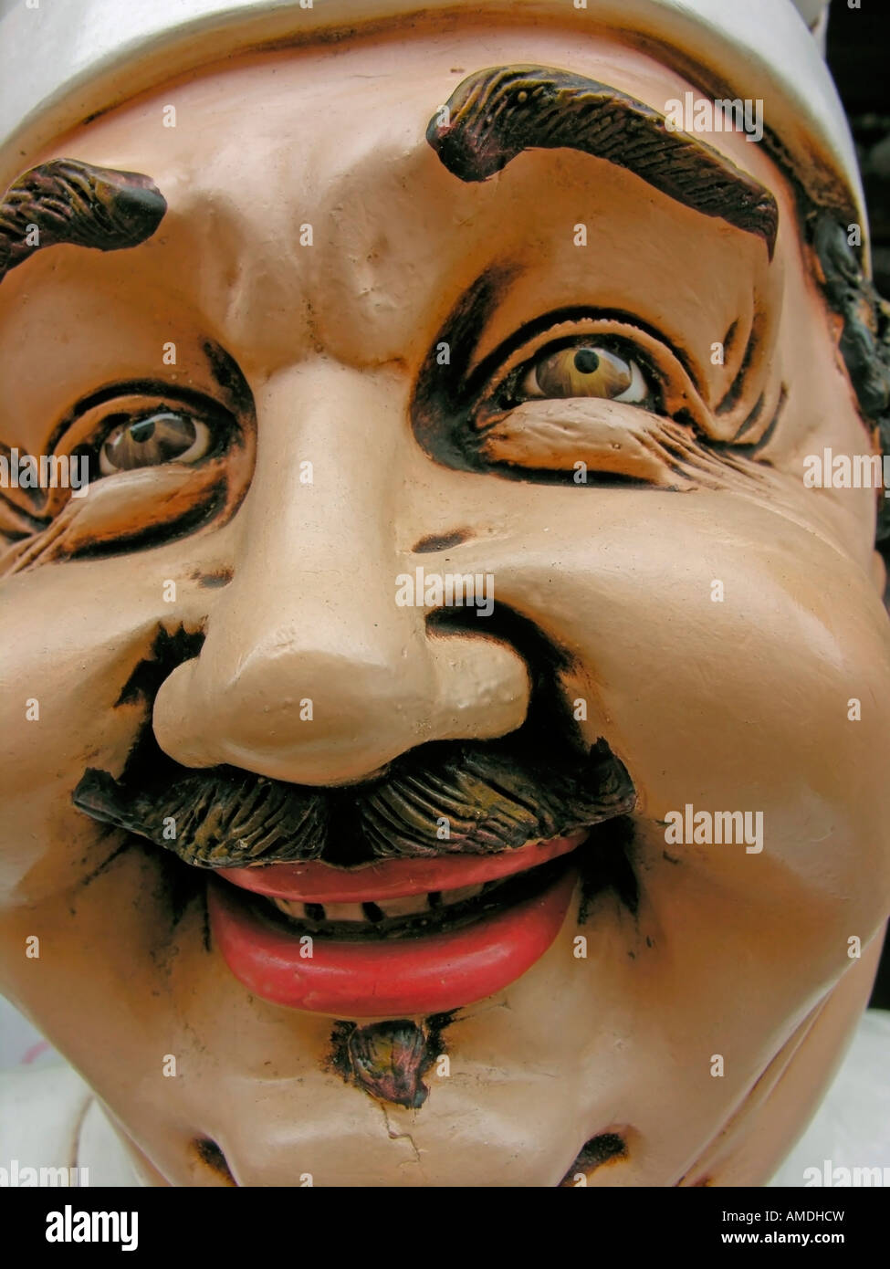 funny male shop window dummy detail of the face Stock Photo - Alamy