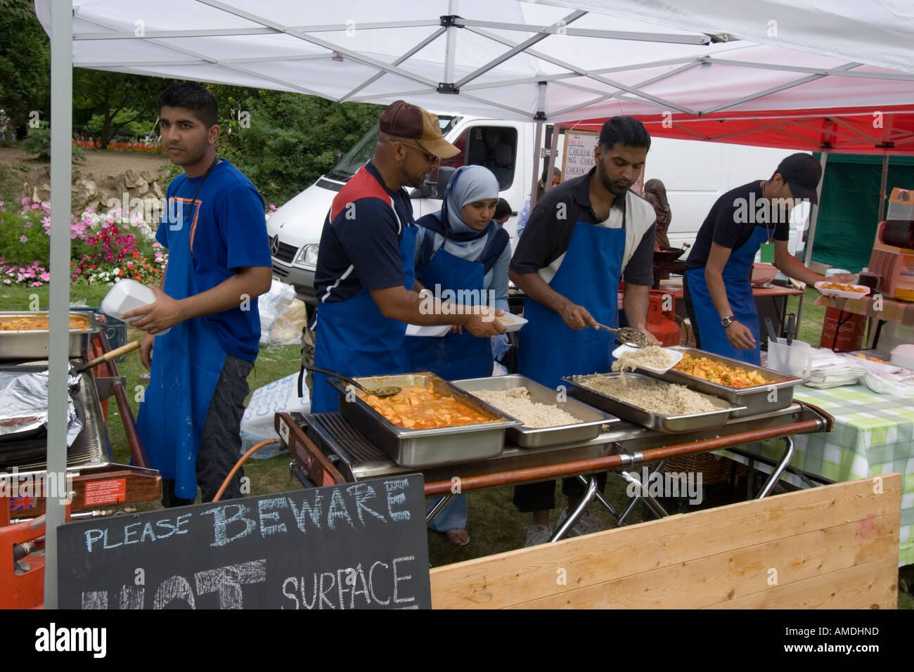 Indian cooking demonstration hi-res stock photography and images - Alamy