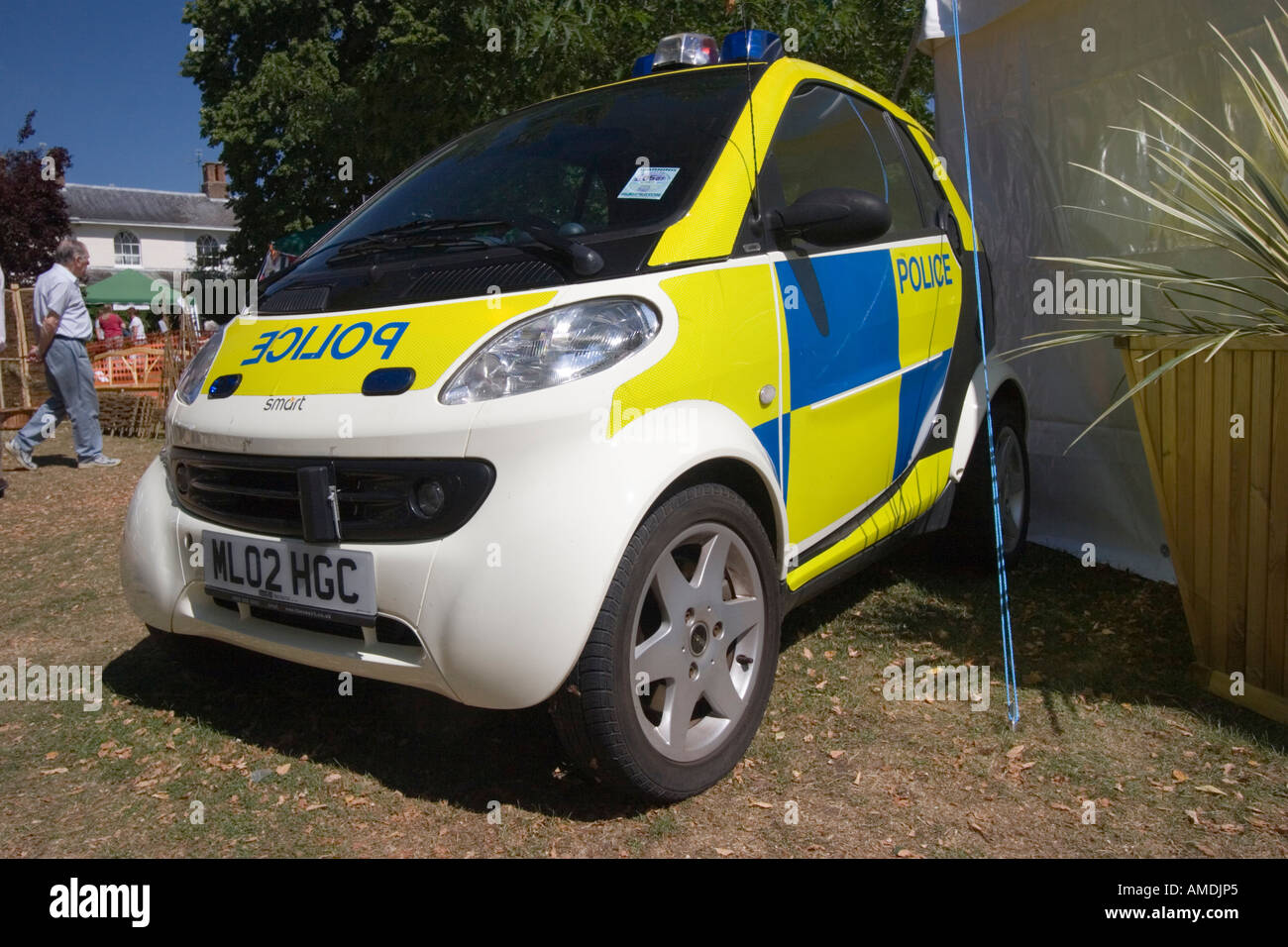 Police smart car Stock Photo - Alamy