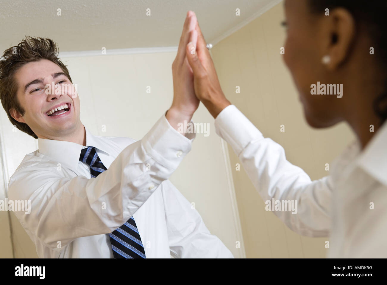 Five men and one woman hi-res stock photography and images - Alamy