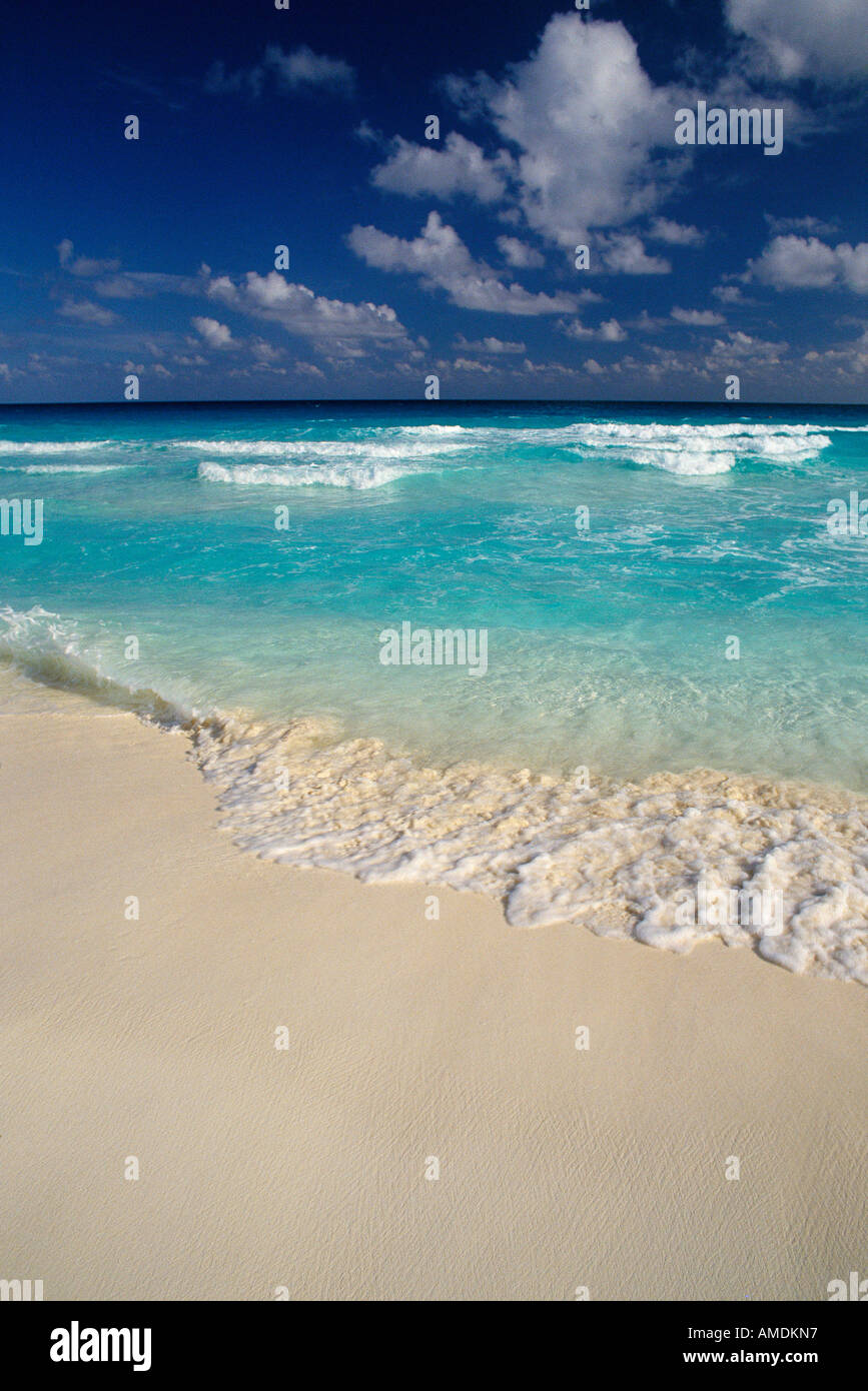 Ocean Surf Cancun, Mexico Stock Photo - Alamy