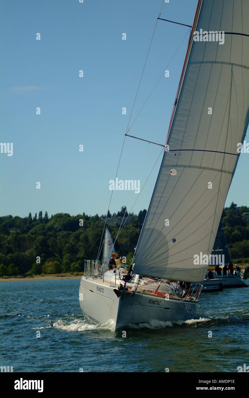 Sailing yacht bow yacht view hi-res stock photography and images - Alamy