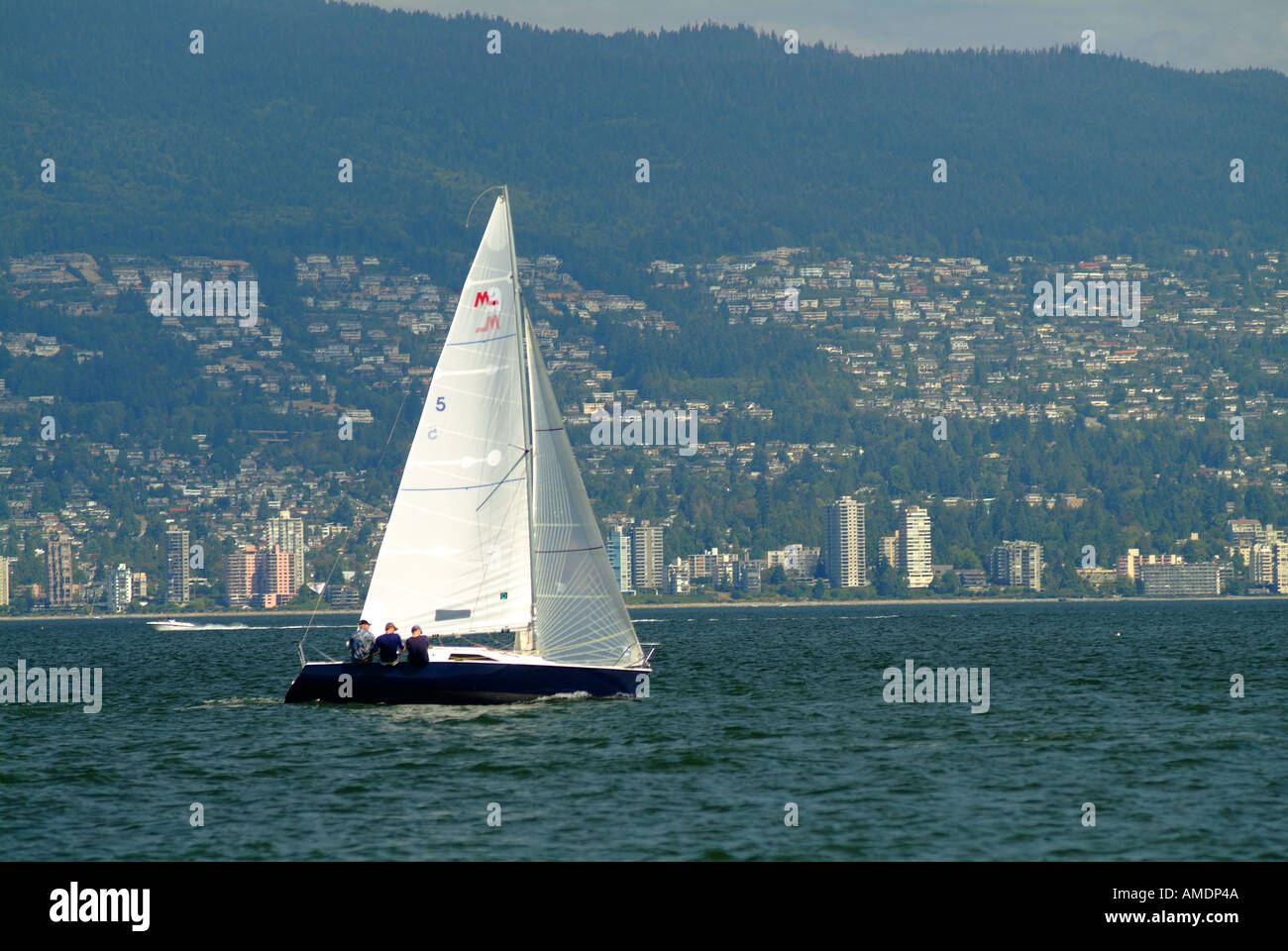 Sailing yacht race Martin 242 Vancouver Stock Photo - Alamy