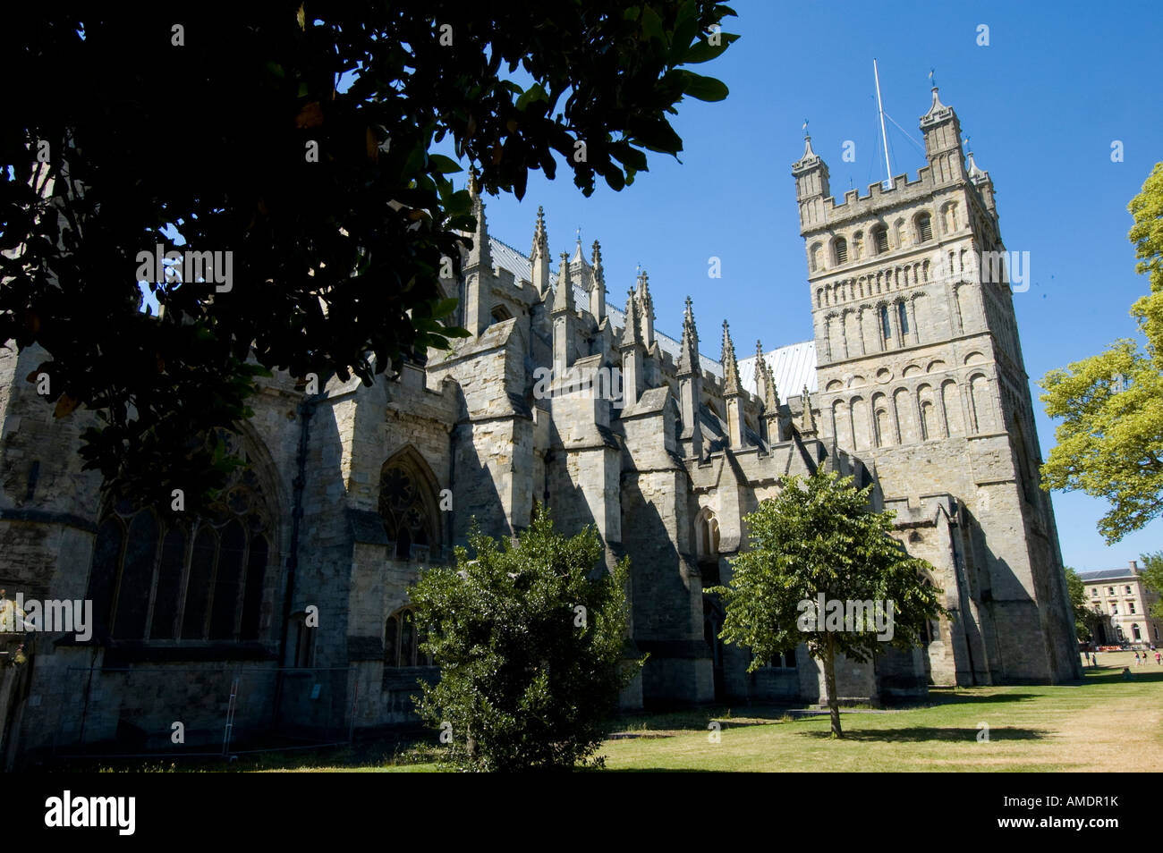 Exeter Cathedral, Exeter, Devon Stock Photo - Alamy