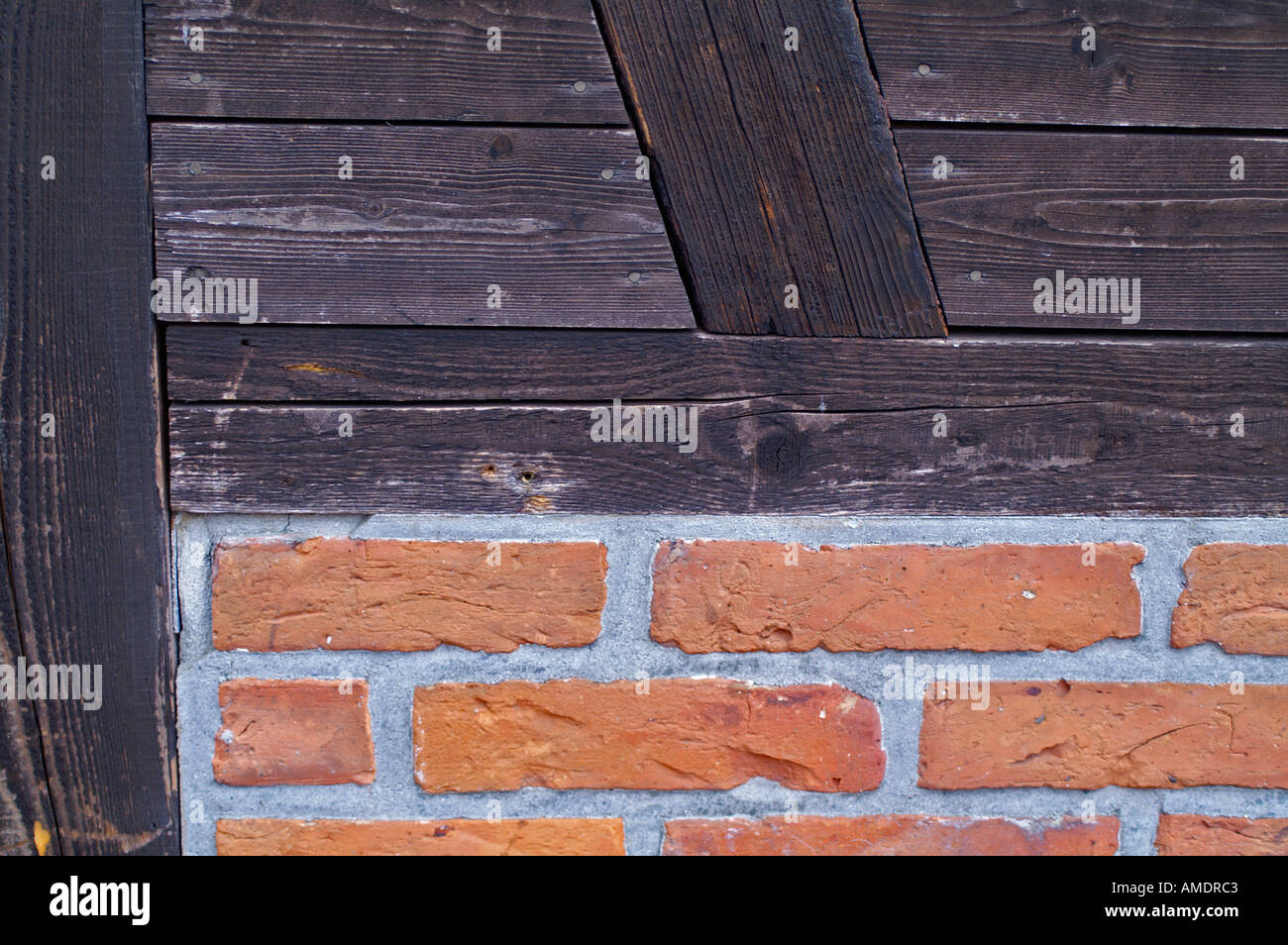 detail half timbered house Stock Photo - Alamy