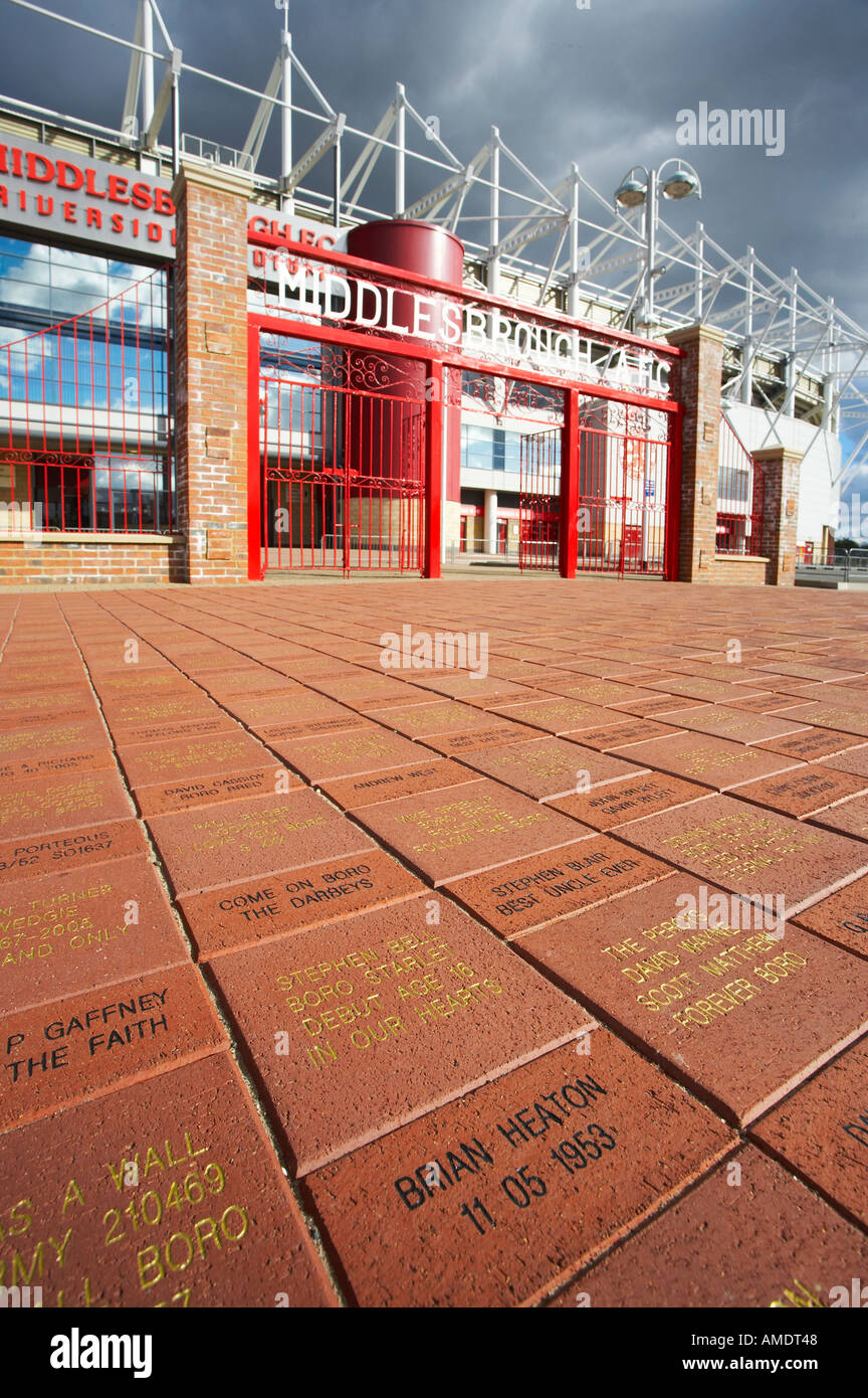 Middlesbrough Football Ground Riverside Stadium Middlesbrough Tees ...