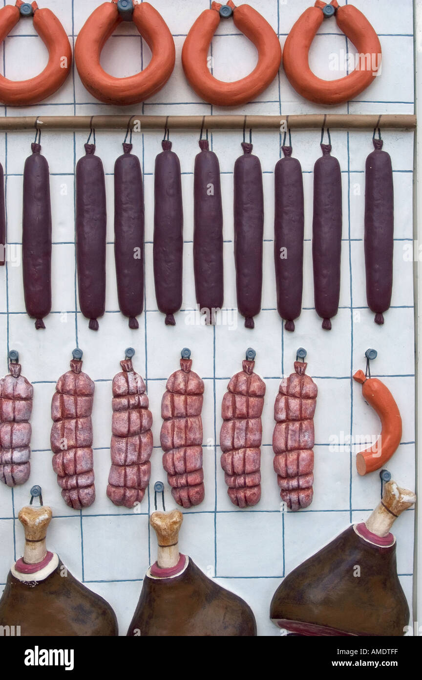 Food symbols for market Stock Photo - Alamy