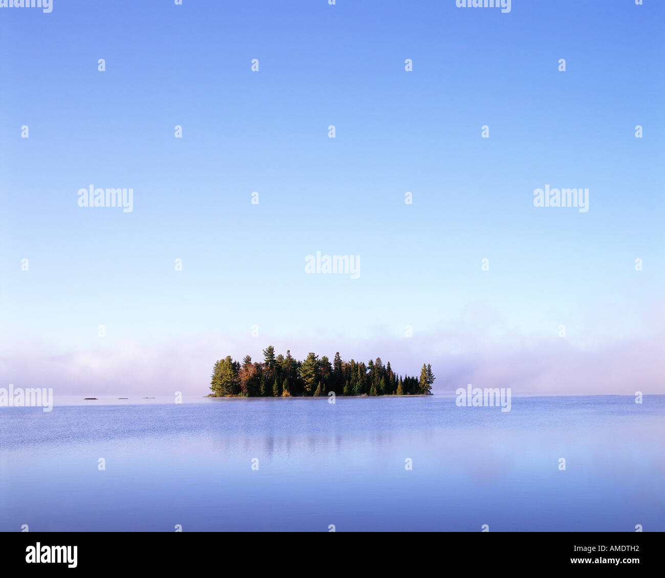 Lake of Two Rivers Algonquin Provincial Park Ontario, Canada Stock ...