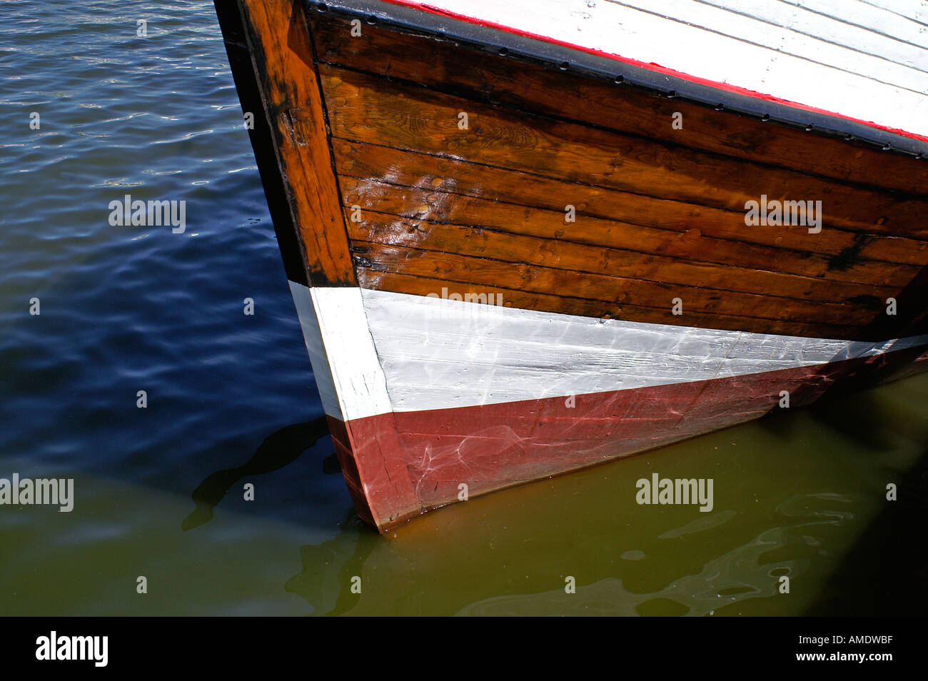 bow timber boat Stock Photo - Alamy