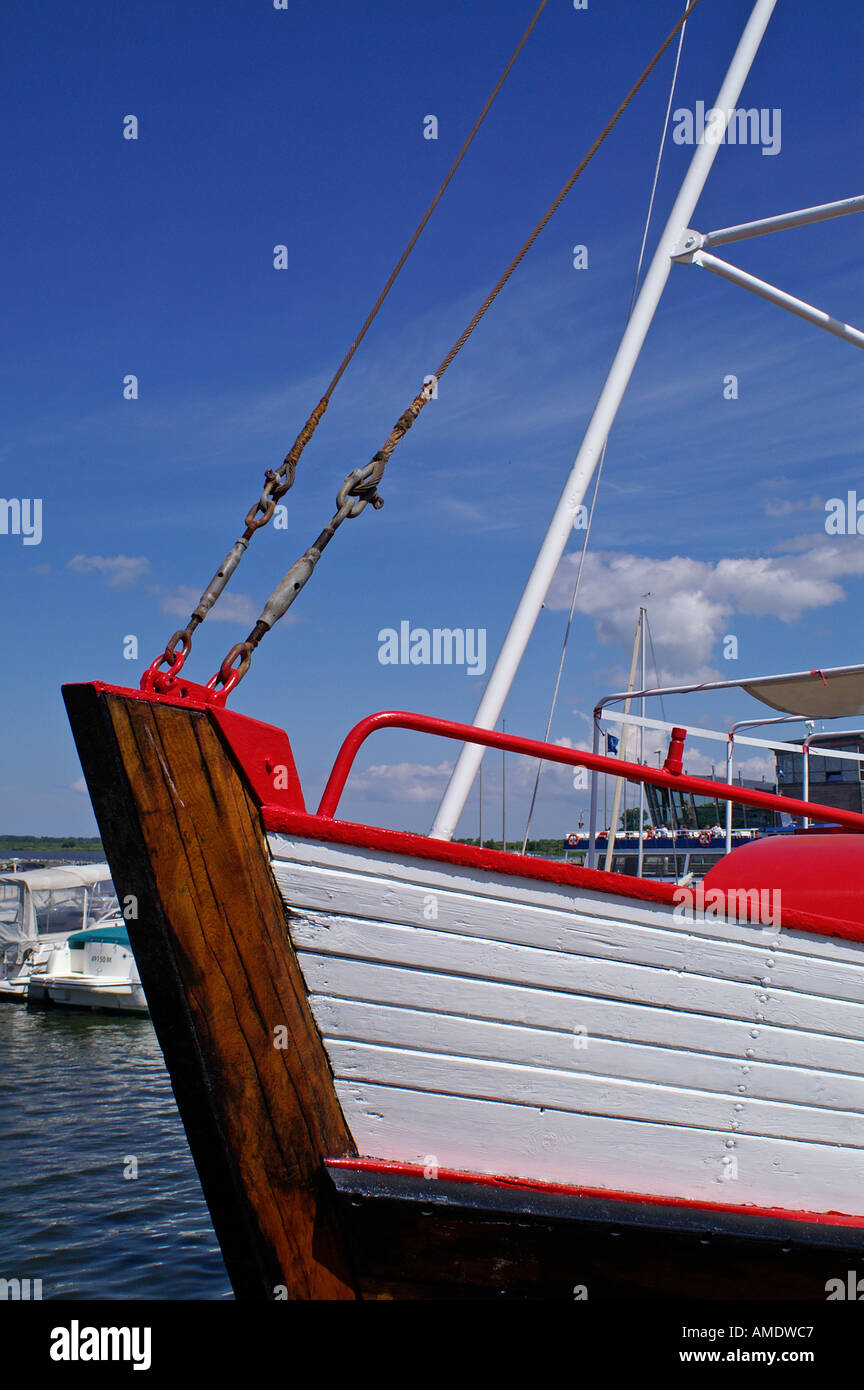 bow timber boat Stock Photo - Alamy