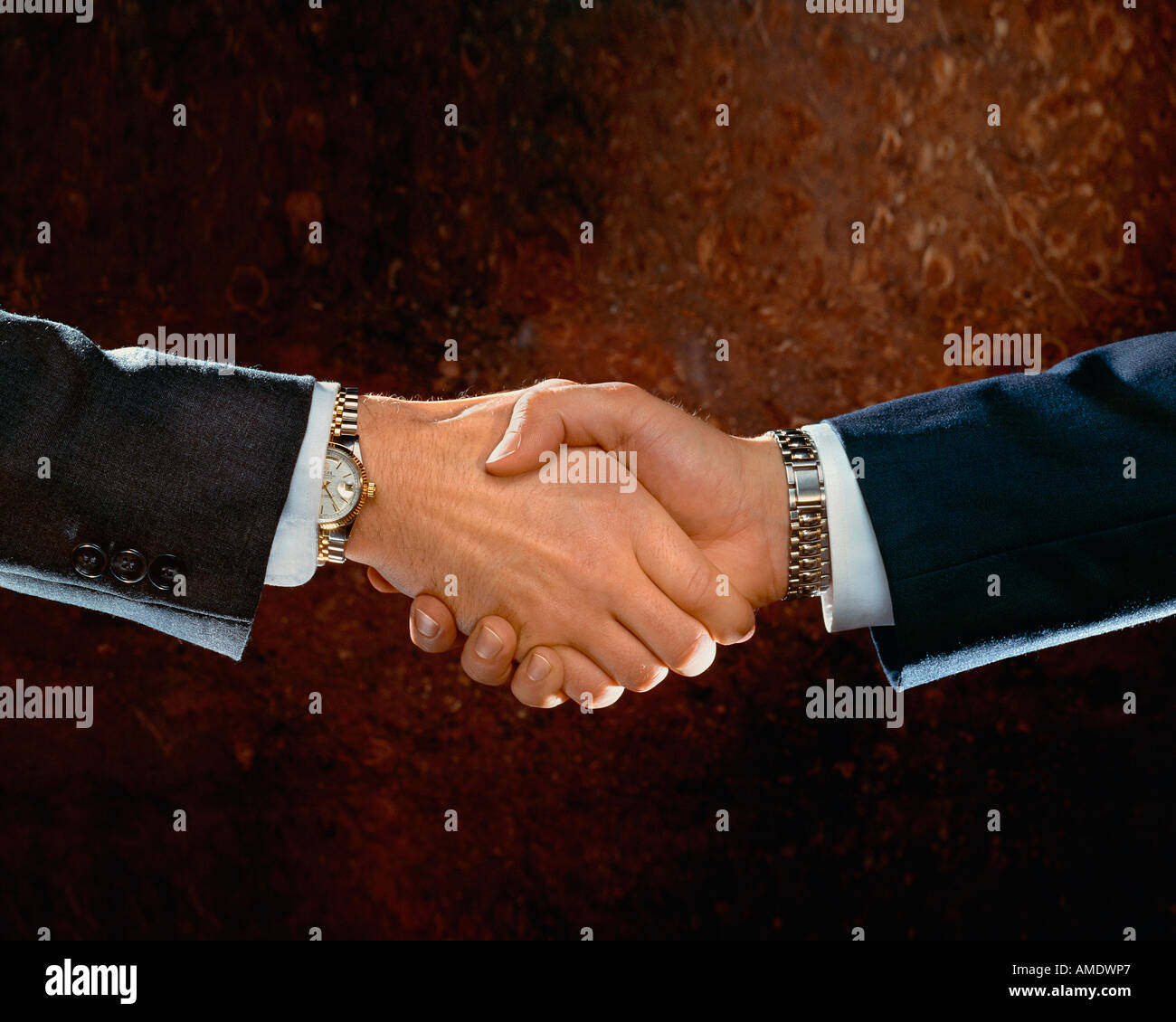 Handshake back shot hi-res stock photography and images - Alamy