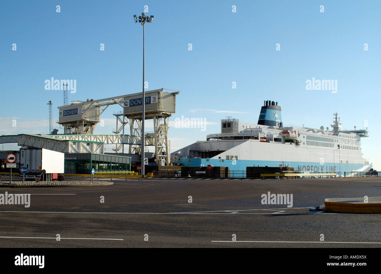 Cross Channel Port of Dover Kent UK Stock Photo - Alamy
