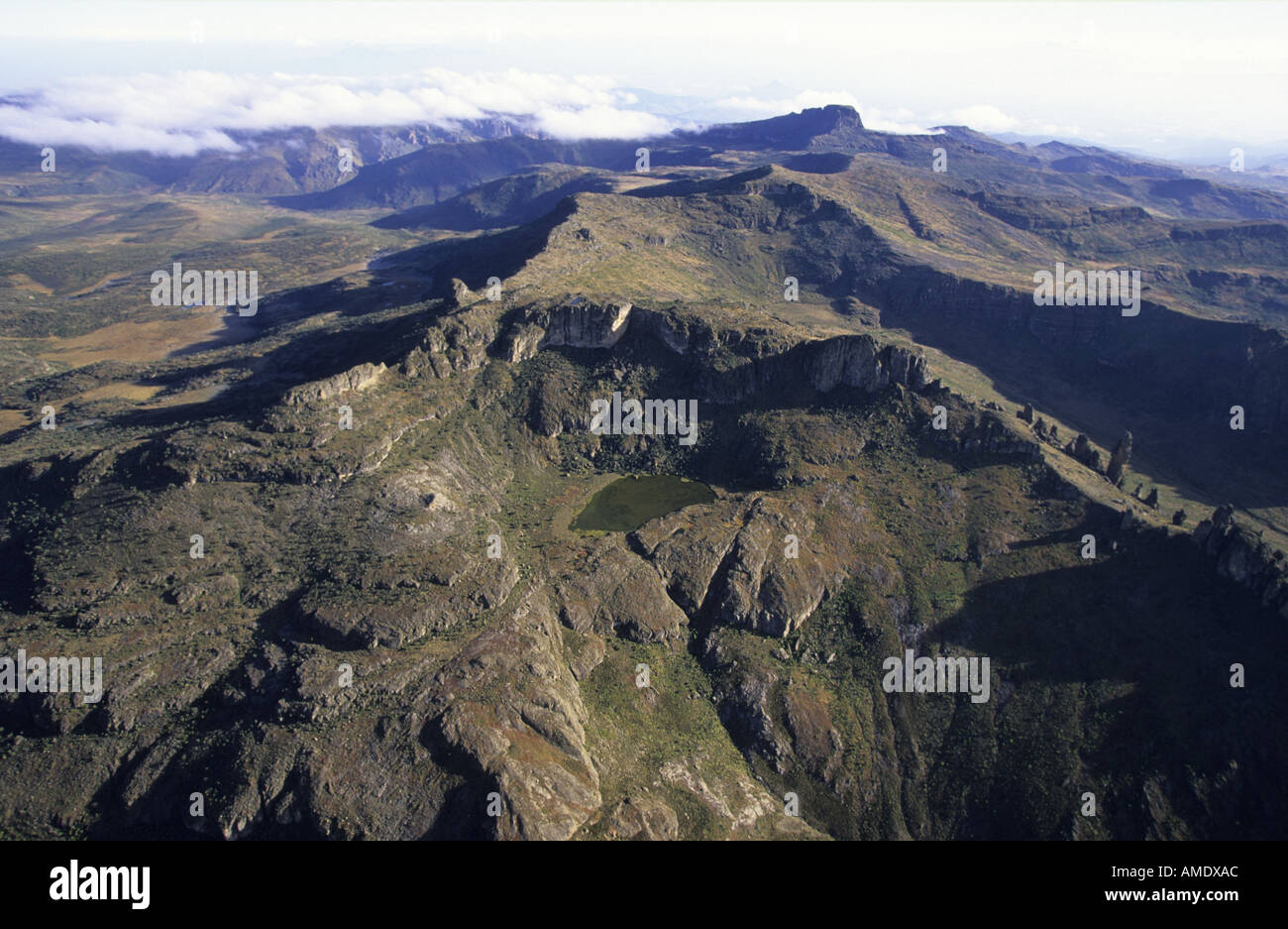 One of the largest intact Calderas in the world at the summit of Mount ...