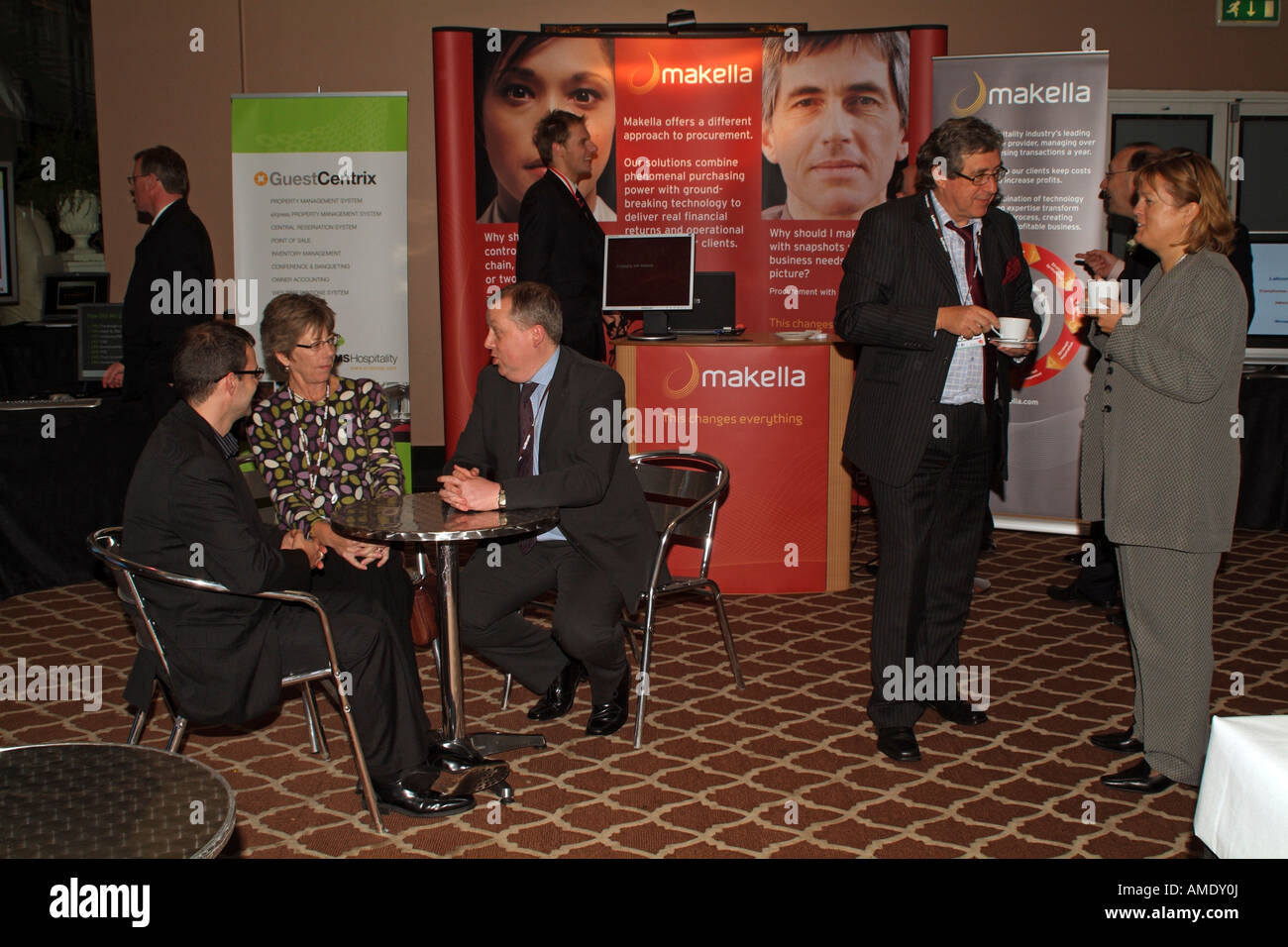 Exhibition stand drinks hi-res stock photography and images - Alamy