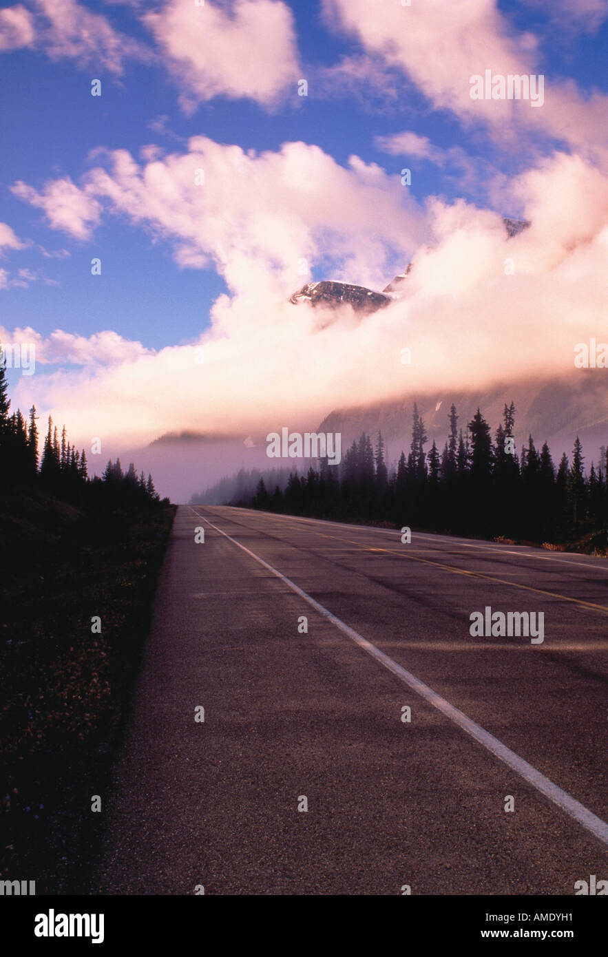 Highway #93 Banff National Park Alberta, Canada Stock Photo - Alamy