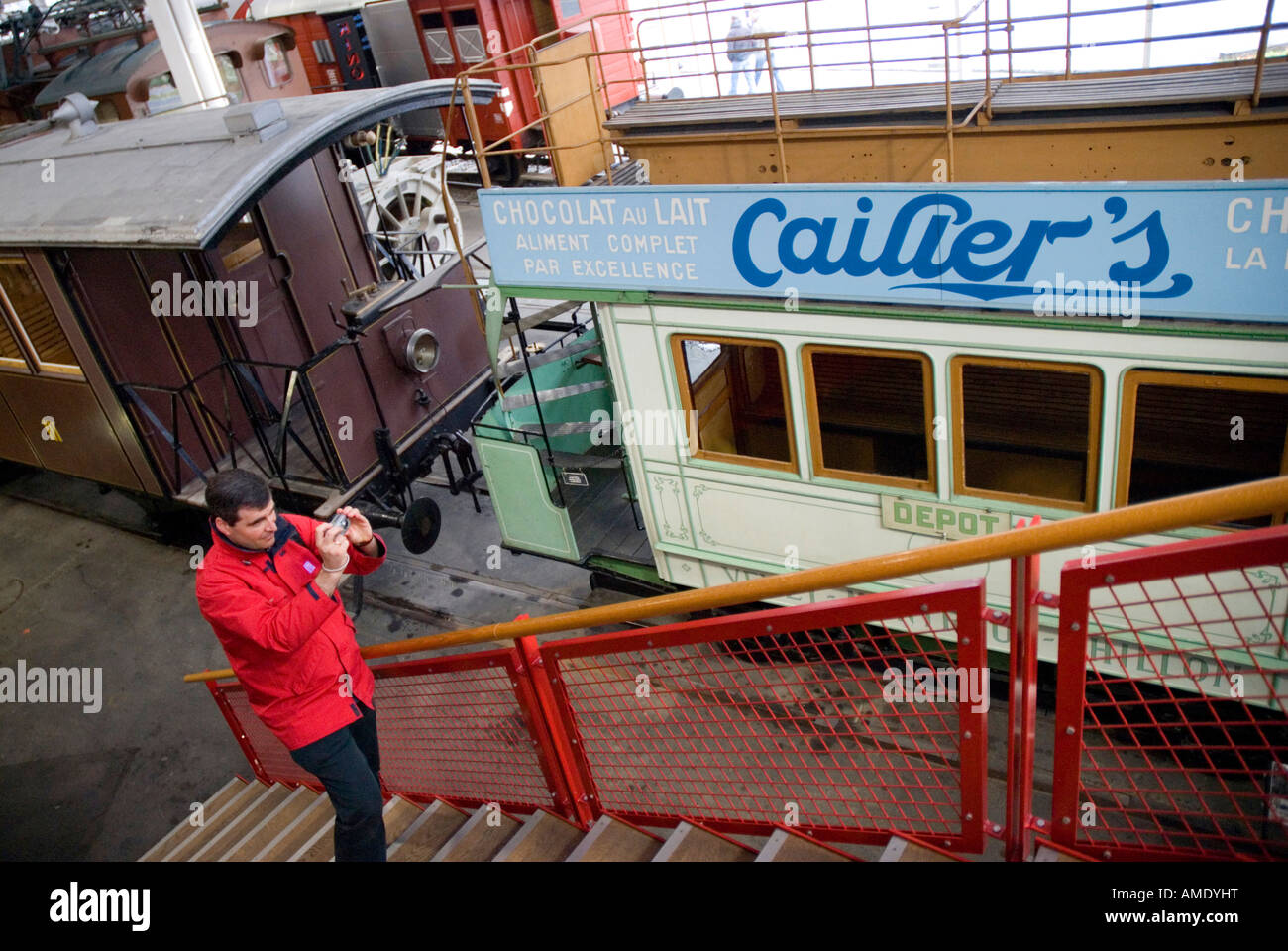 Transport s Museum Tram LUCERNE Switzerland Stock Photo - Alamy