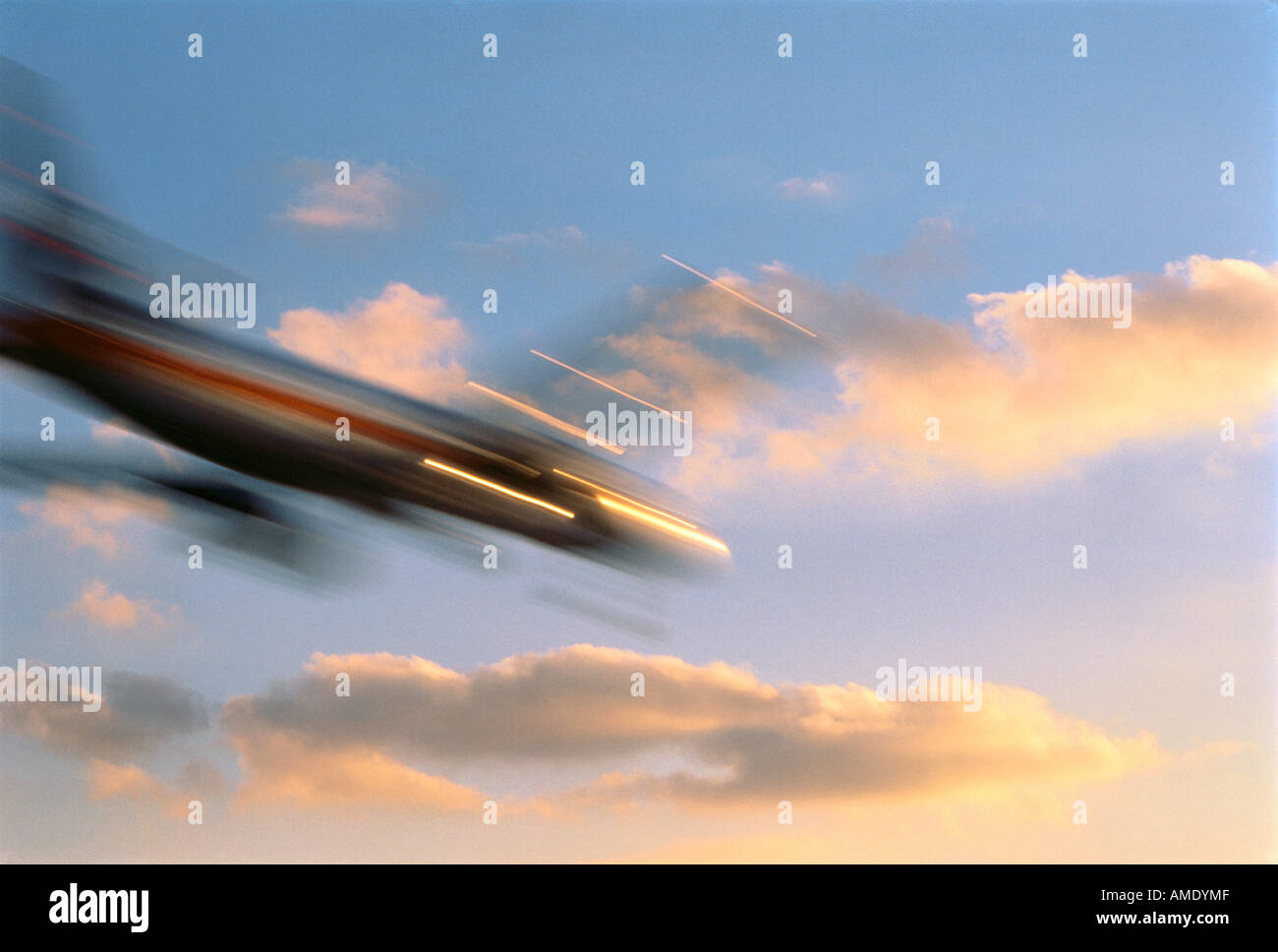 Long exposure airplane hi-res stock photography and images - Alamy