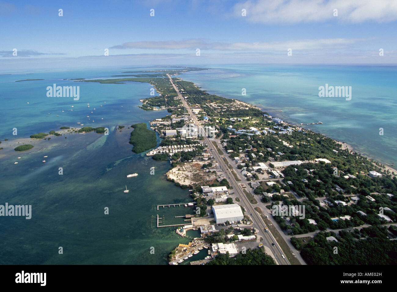 Florida keys islamorada aerial hi-res stock photography and images - Alamy