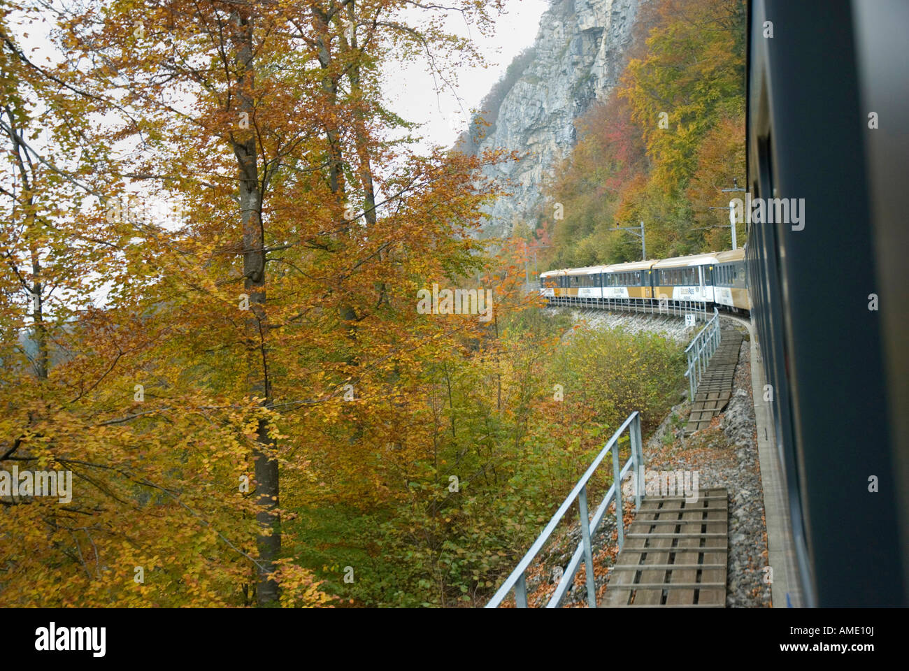 Golden pass panoramic train hi-res stock photography and images - Alamy