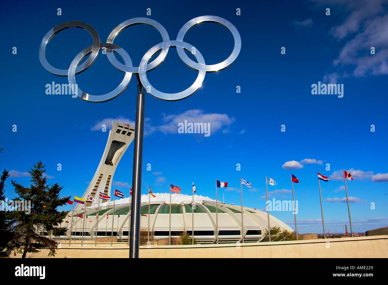 Olympic Stadium, Olympic Park, Montreal, Quebec, Canada Stock Photo - Alamy