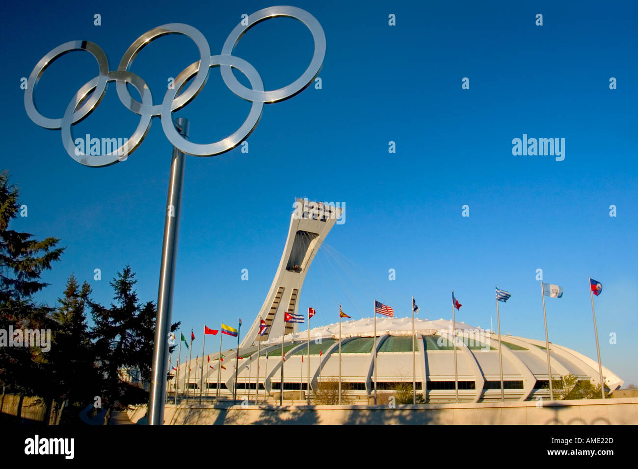 Olympic Stadium, Olympic Park, Montreal, Quebec, Canada Stock Photo - Alamy