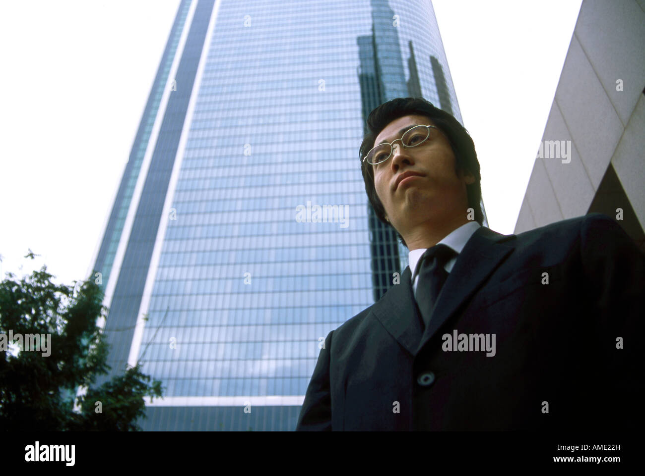 Businessman, Low Angle Stock Photo - Alamy